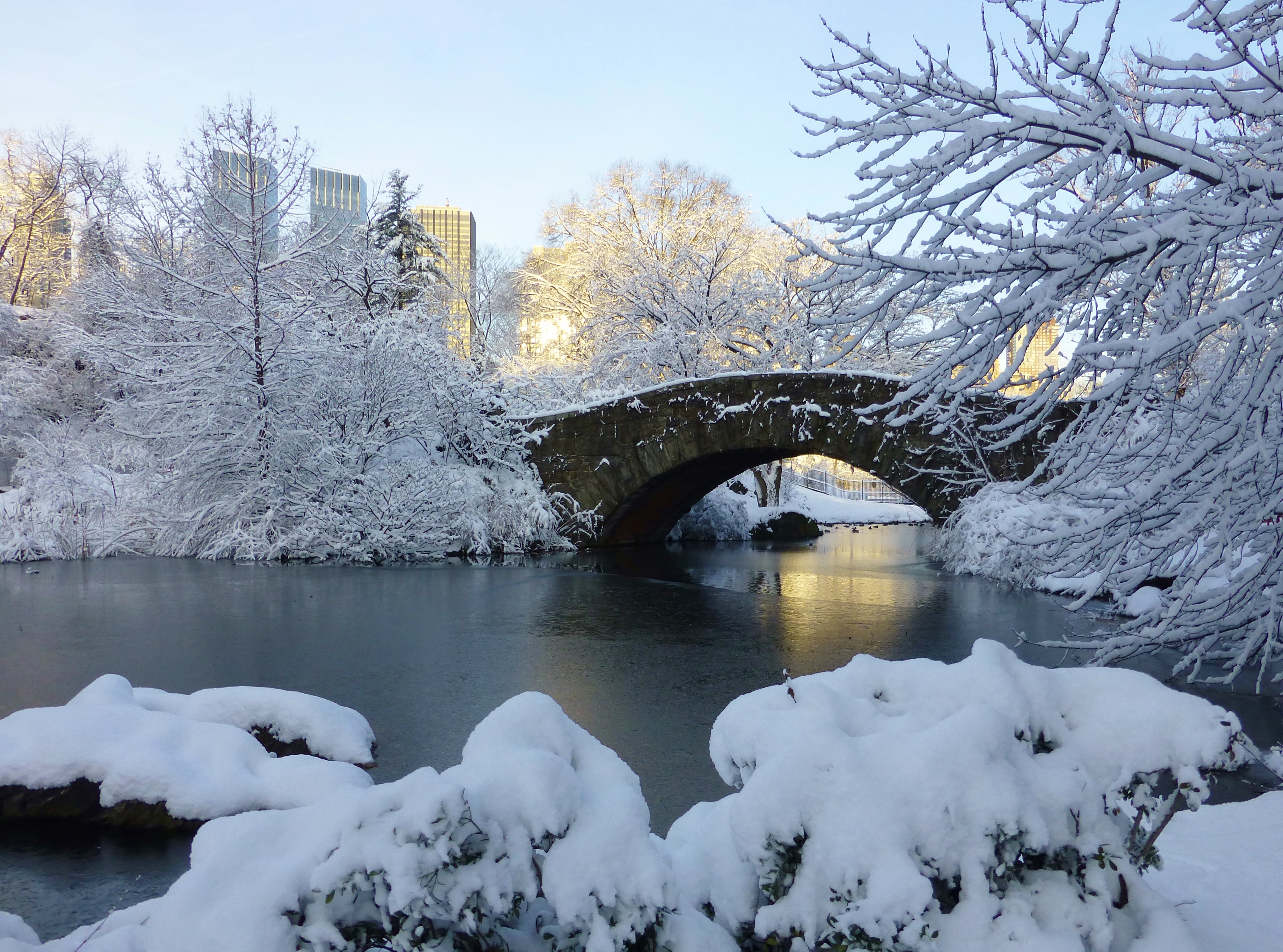 Winter Scenes With Bridge Wallpapers - Wallpaper Cave