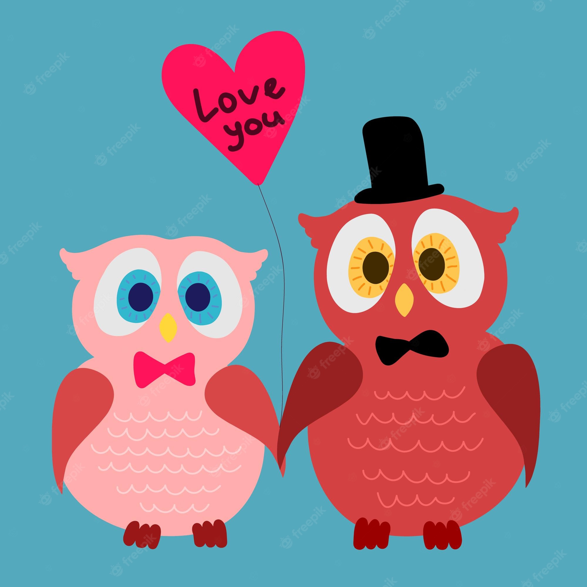Valentine Owl Wallpapers - Wallpaper Cave