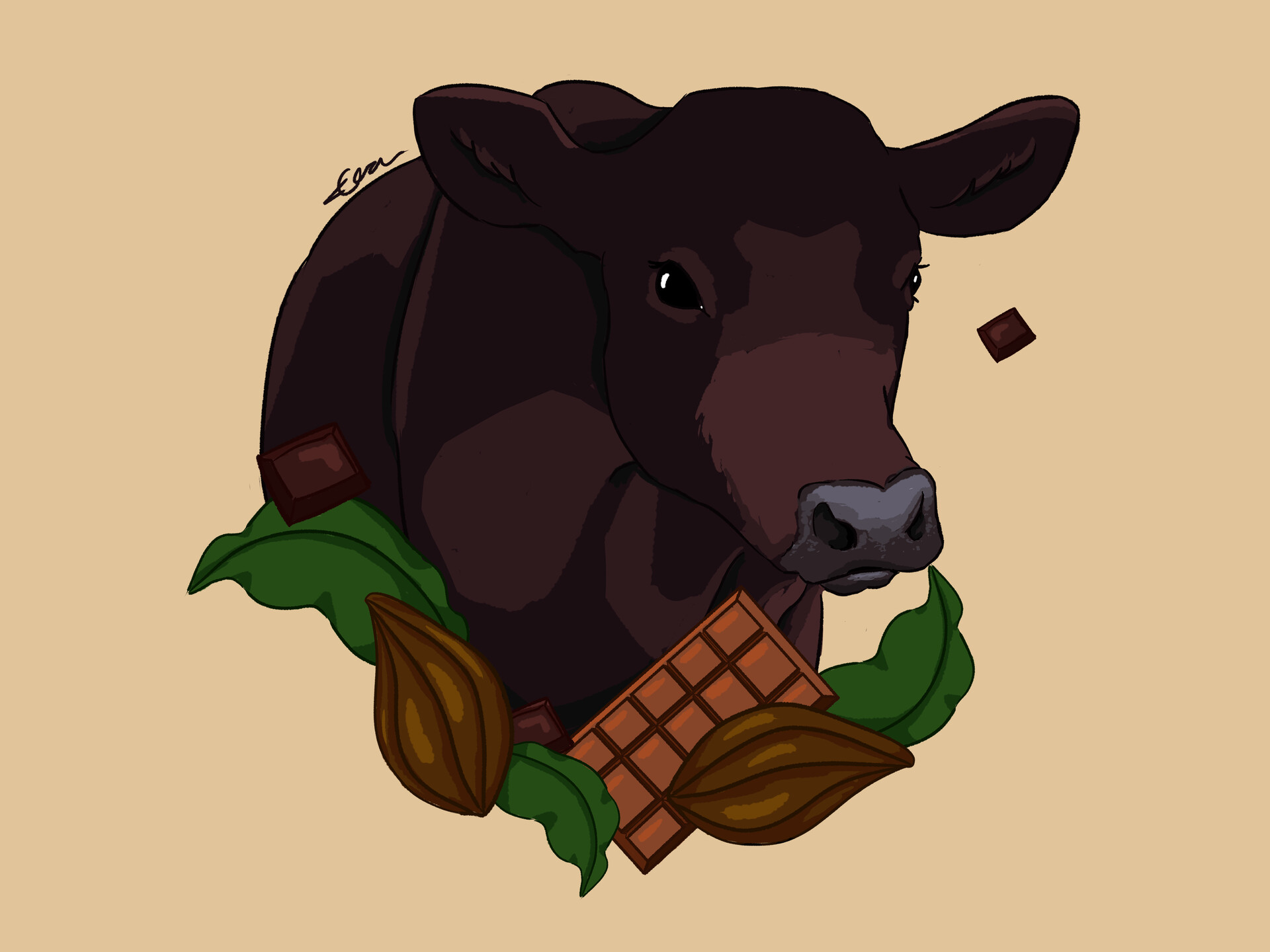 Chocolate Cow Wallpapers - Wallpaper Cave