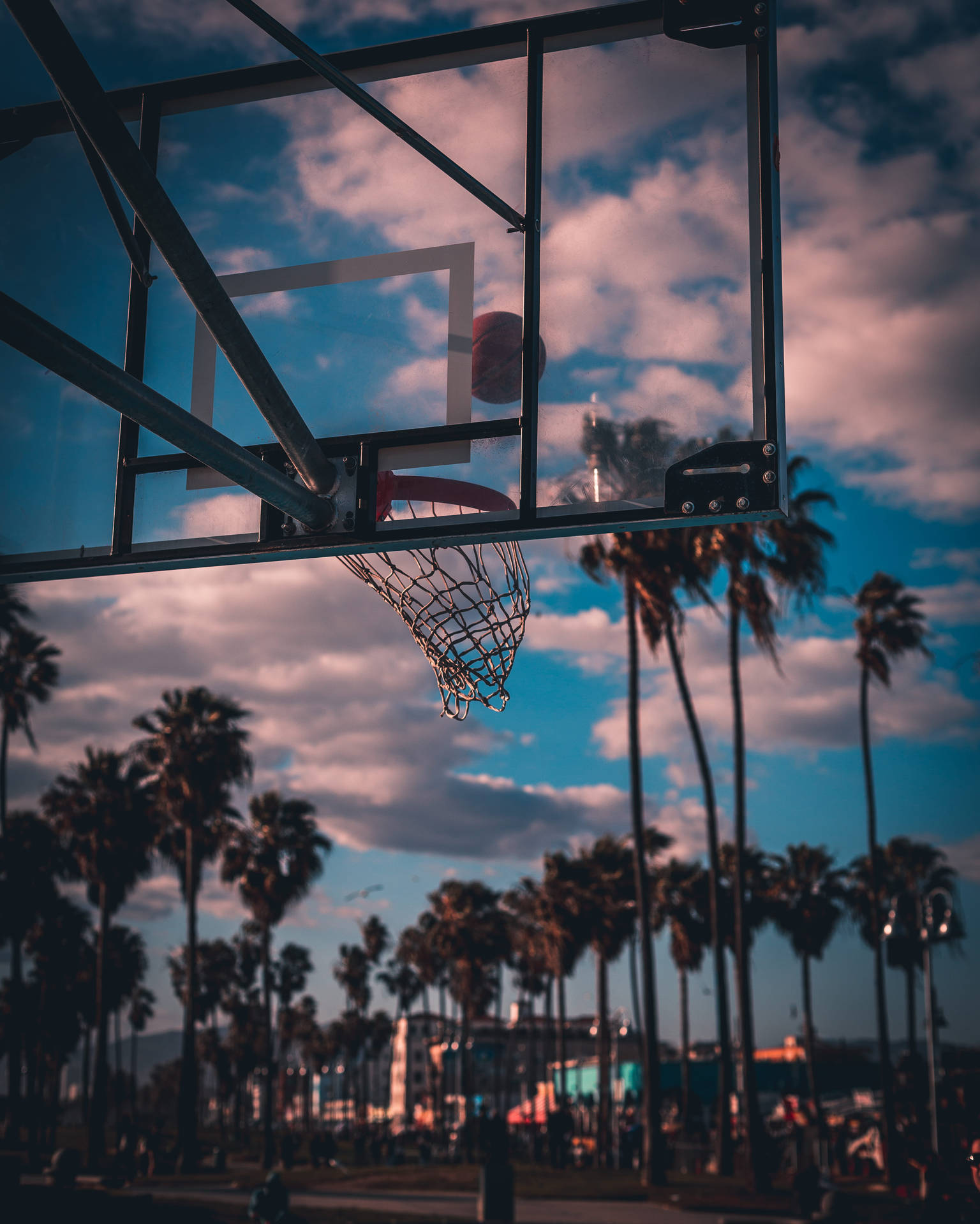 Basketball Sunset Wallpapers - Wallpaper Cave