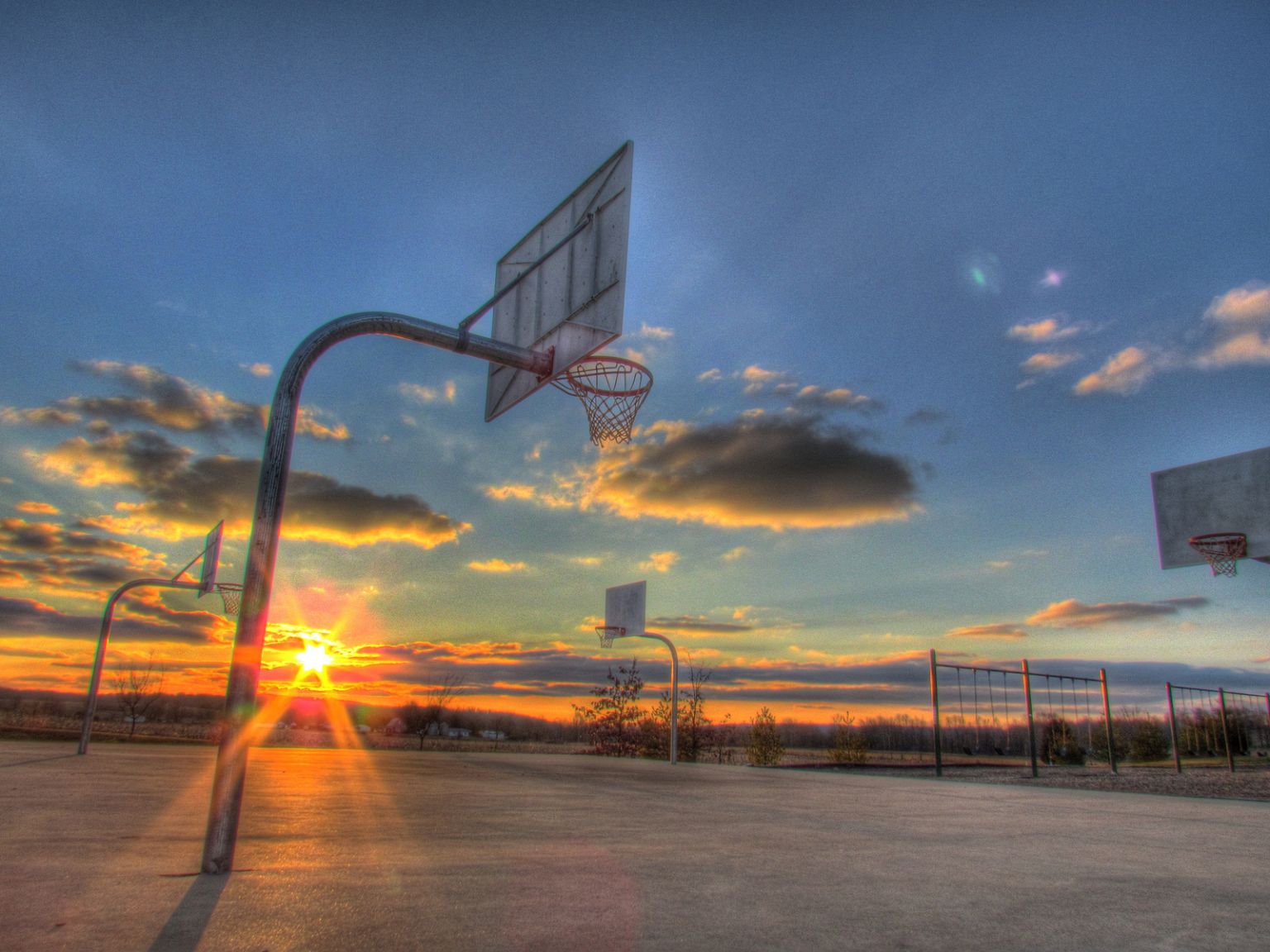 Basketball Sunset Wallpapers - Wallpaper Cave