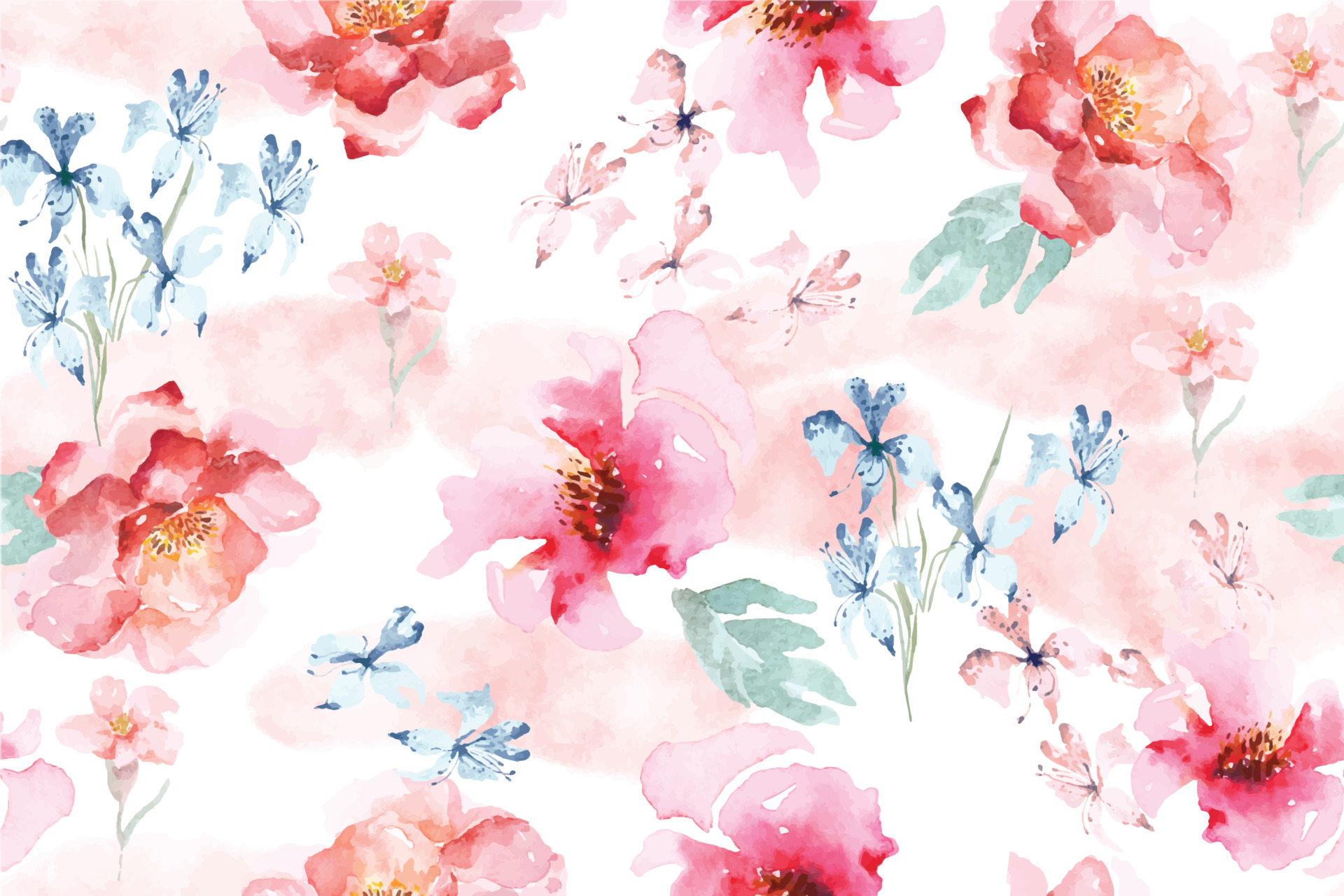 Spring Watercolor Pastel Wallpapers - Wallpaper Cave