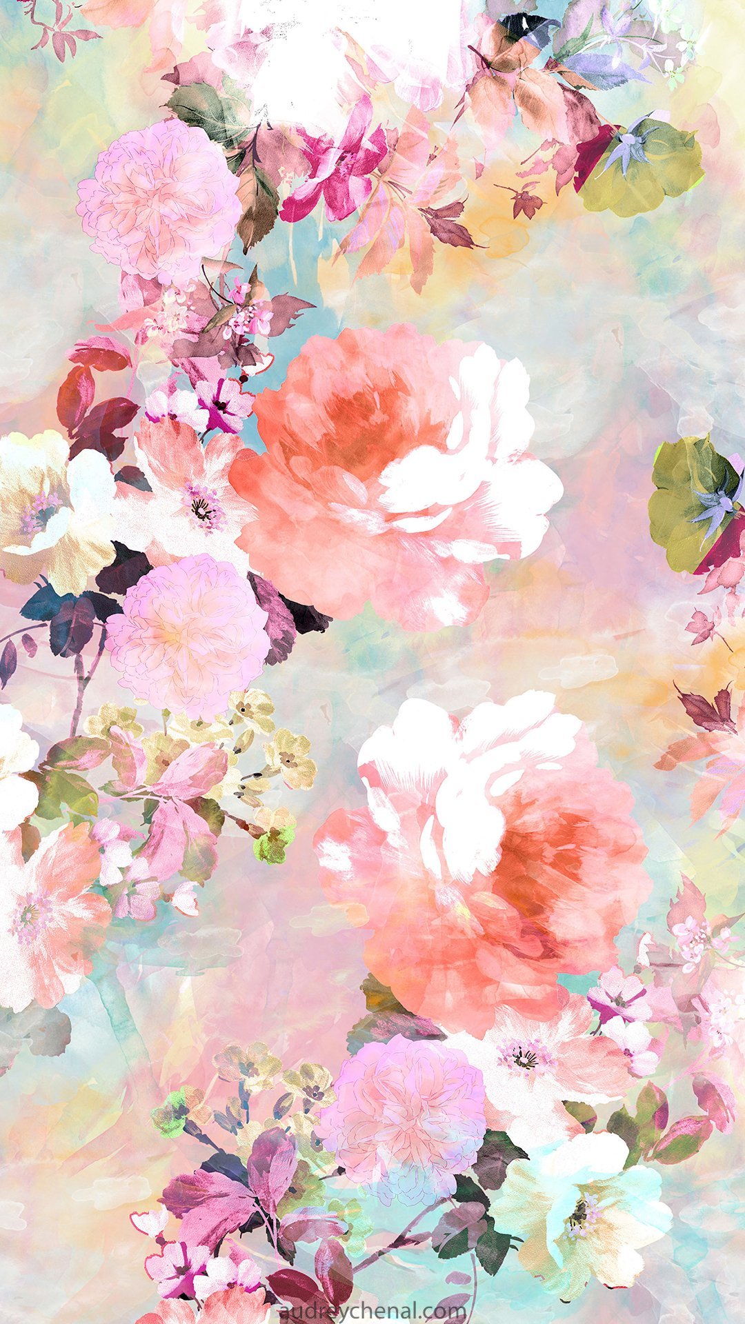 Spring Watercolor Pastel Wallpapers - Wallpaper Cave