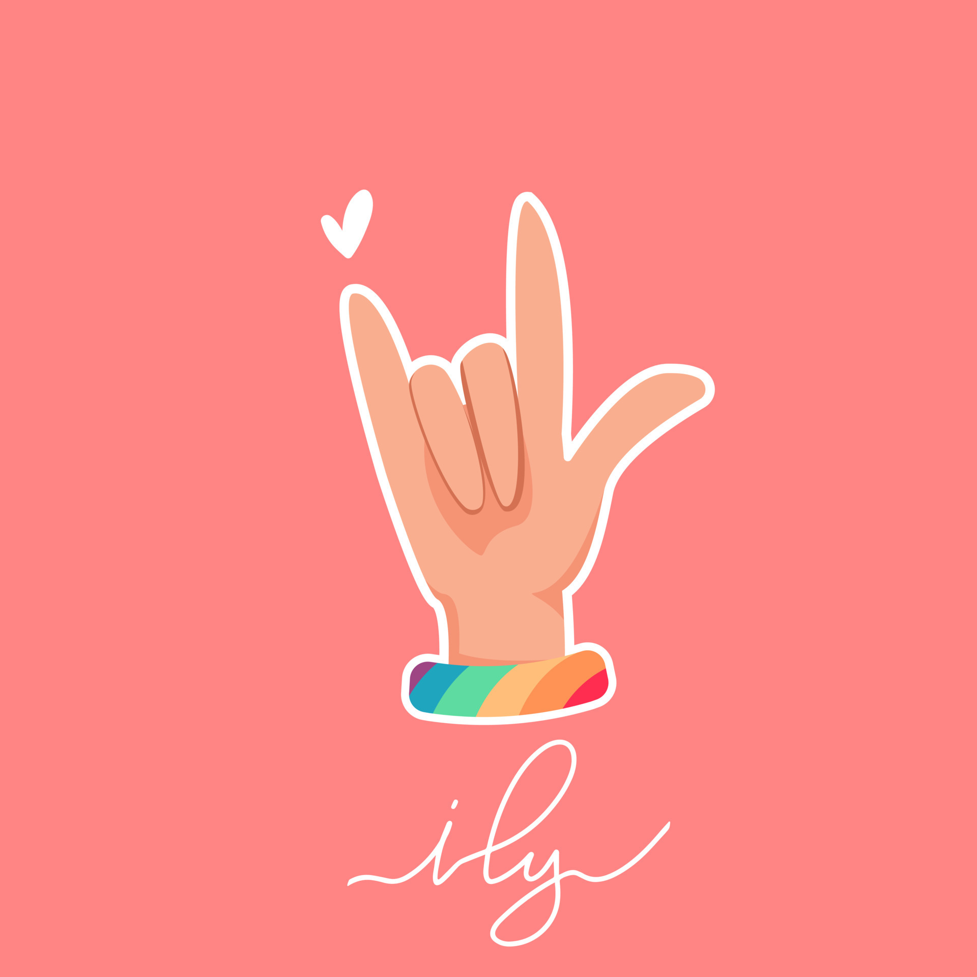 Valentines Sign Language Wallpapers - Wallpaper Cave