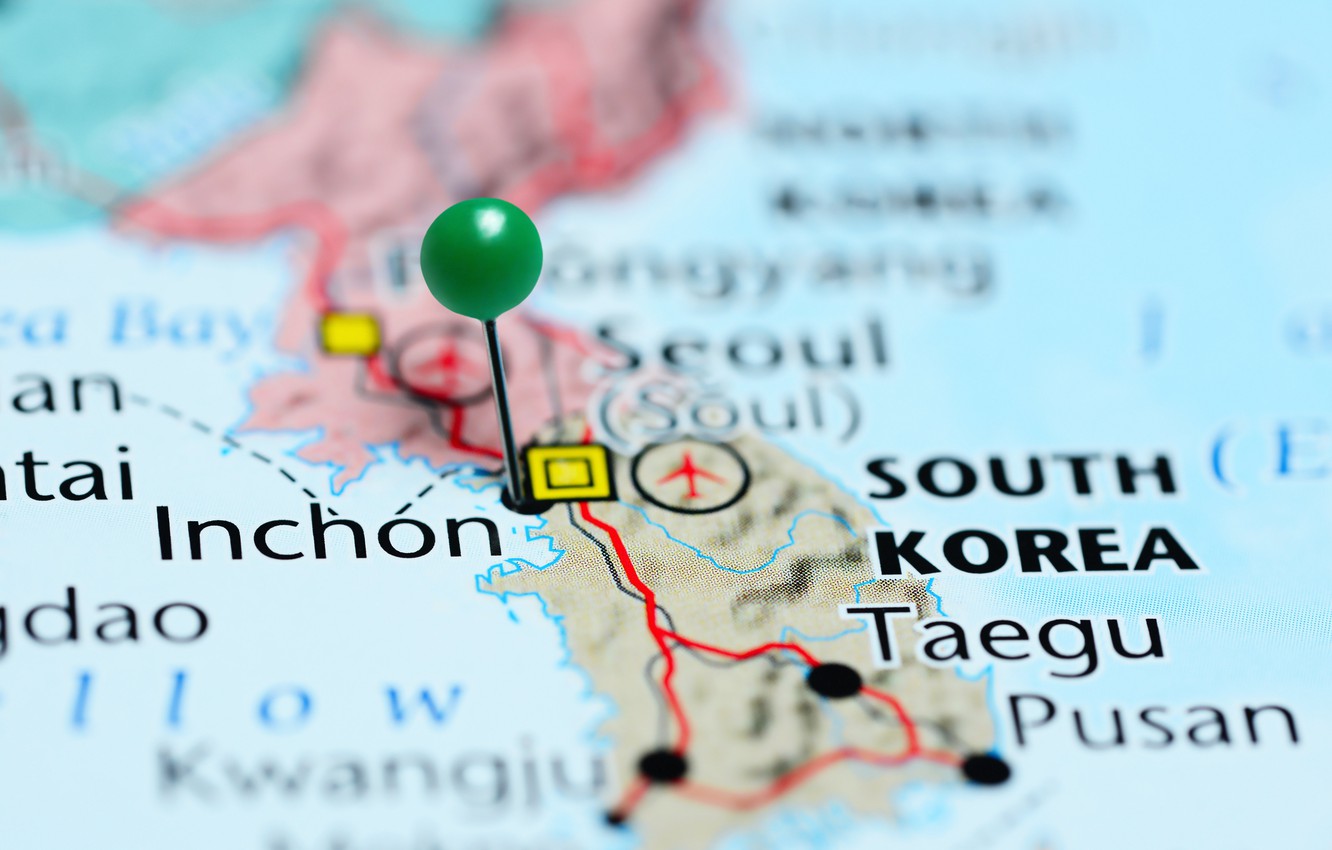 South Korea Map Wallpapers - Wallpaper Cave