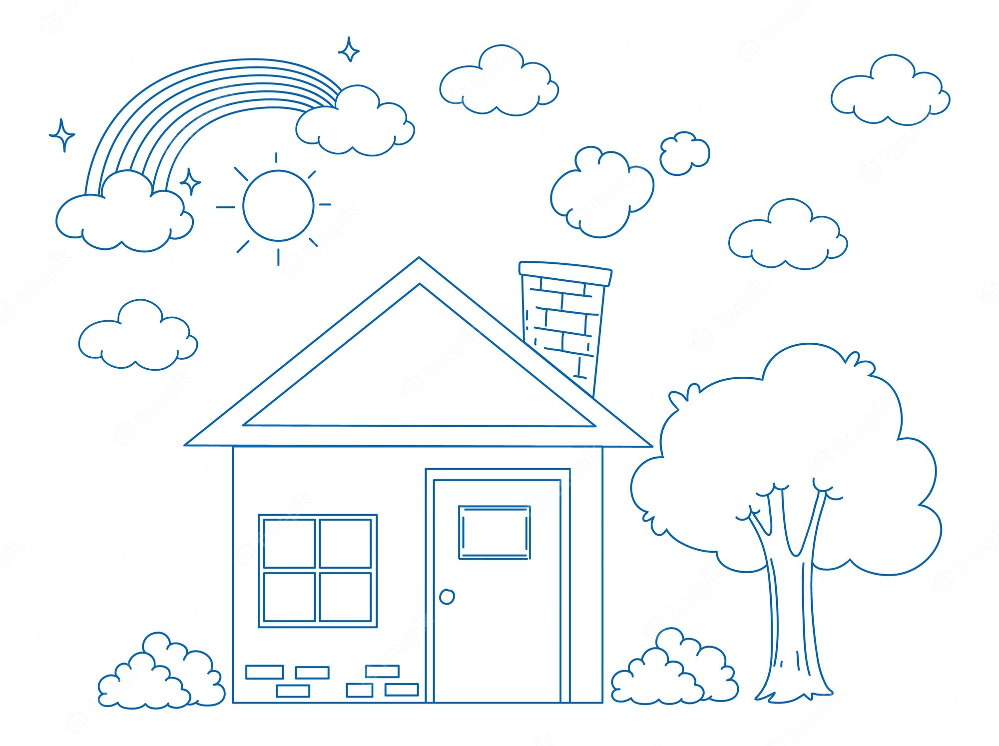 House Drawing Wallpapers - Wallpaper Cave