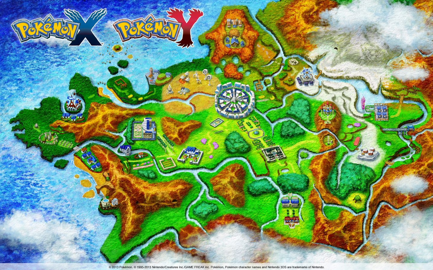 Pokémon Region Wallpapers - Wallpaper Cave