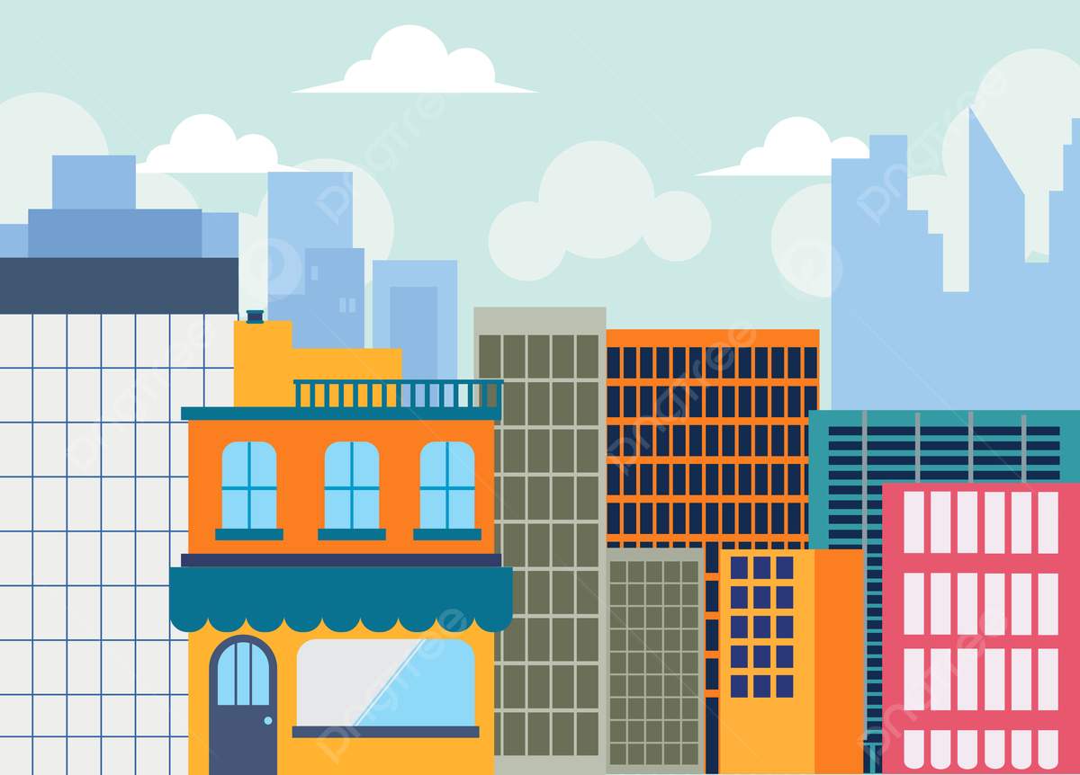 Cartoon Building Wallpapers - Wallpaper Cave