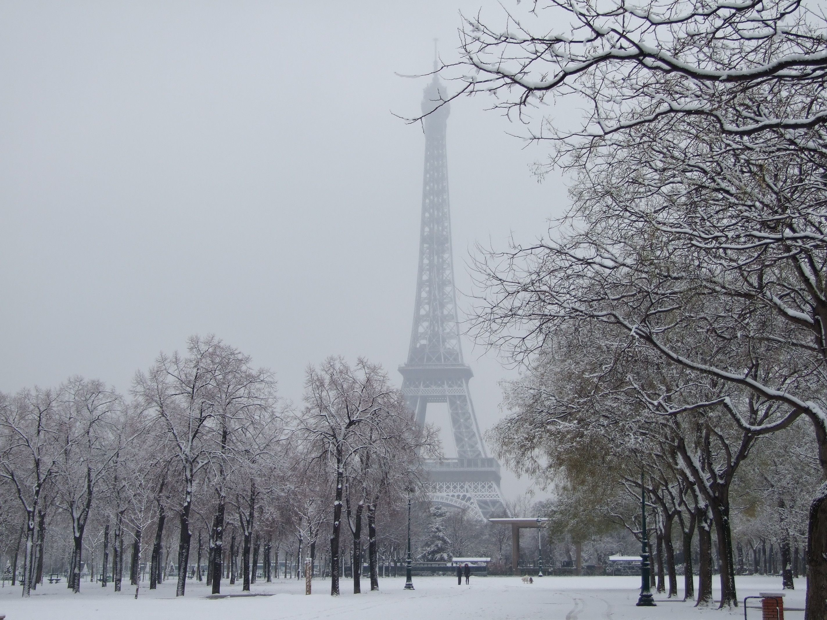 Paris Winter Desktop Wallpapers - Wallpaper Cave