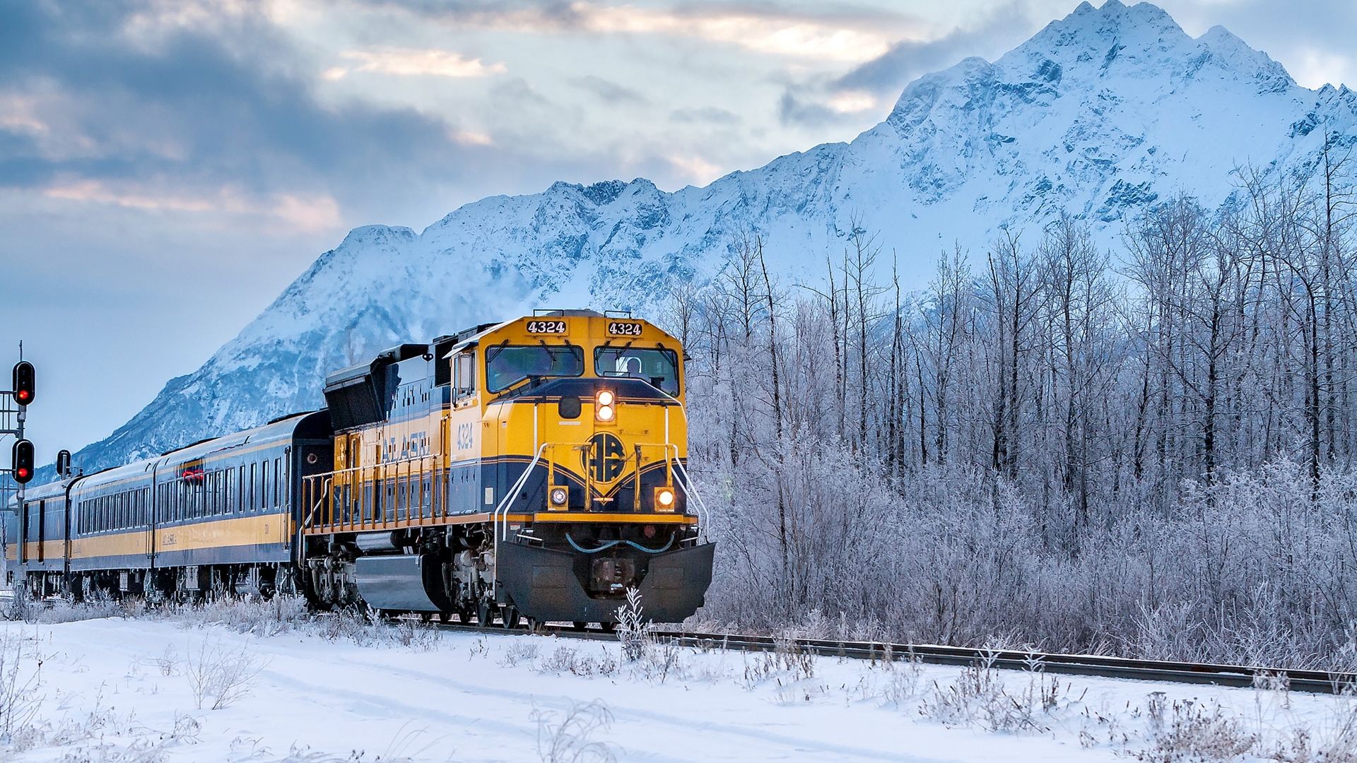 Winter Train 1920x1080 Wallpapers - Wallpaper Cave