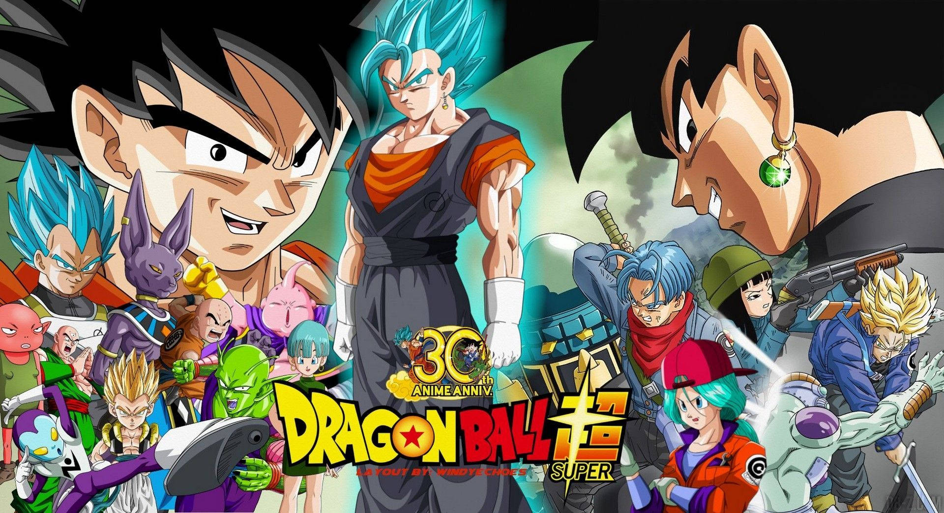 Dragon Ball Super Characters Desktop Wallpapers - Wallpaper Cave