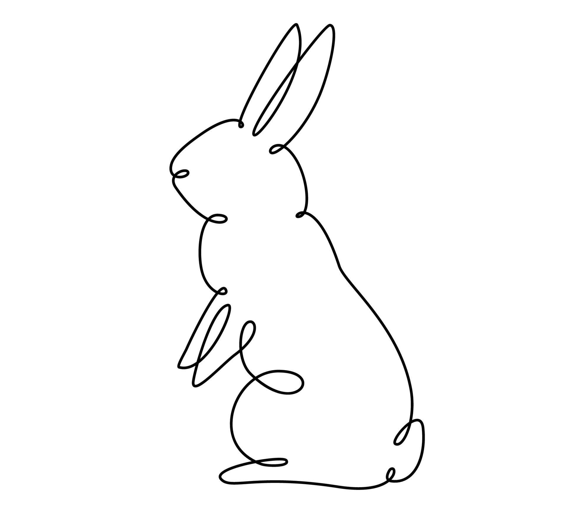 Bunny Drawing Wallpapers - Wallpaper Cave
