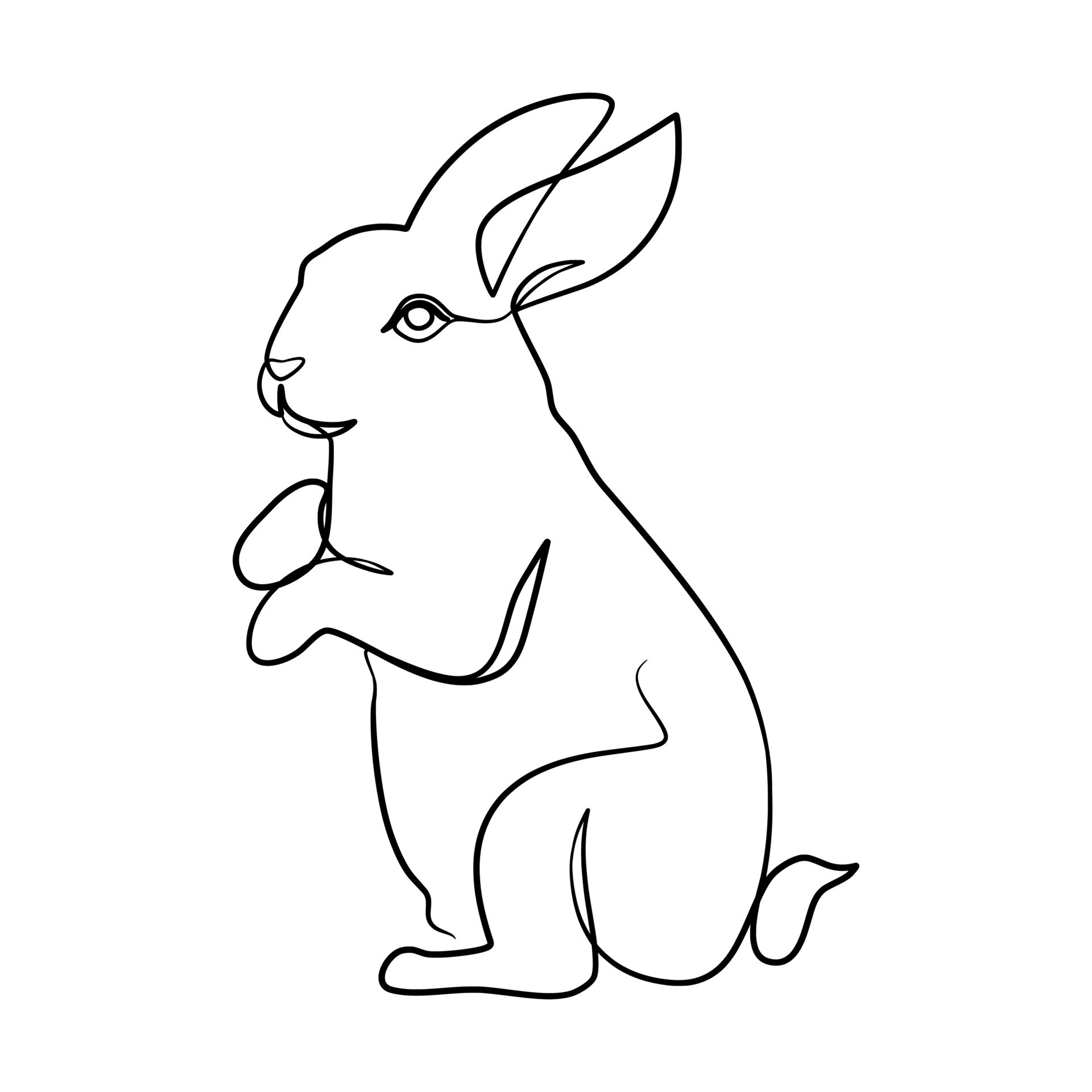 Bunny Drawing Wallpapers - Wallpaper Cave