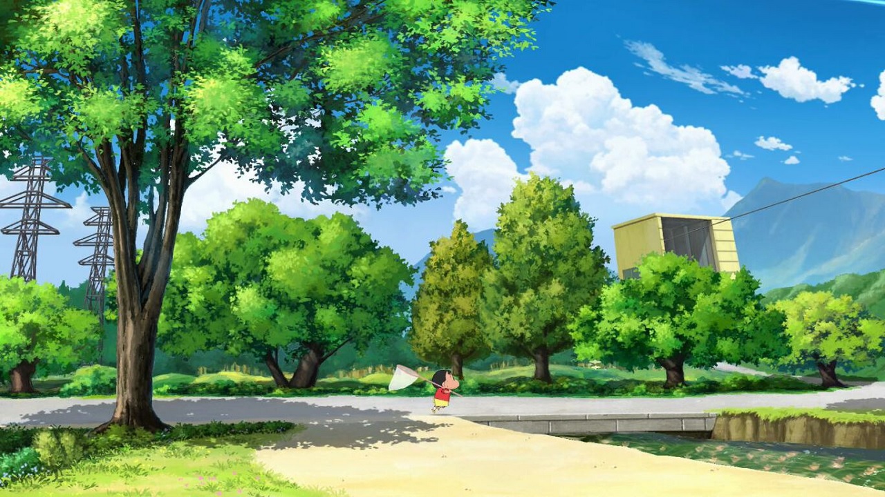 Shin Chan: Me And The Professor On Summer Vacation Wallpapers ...