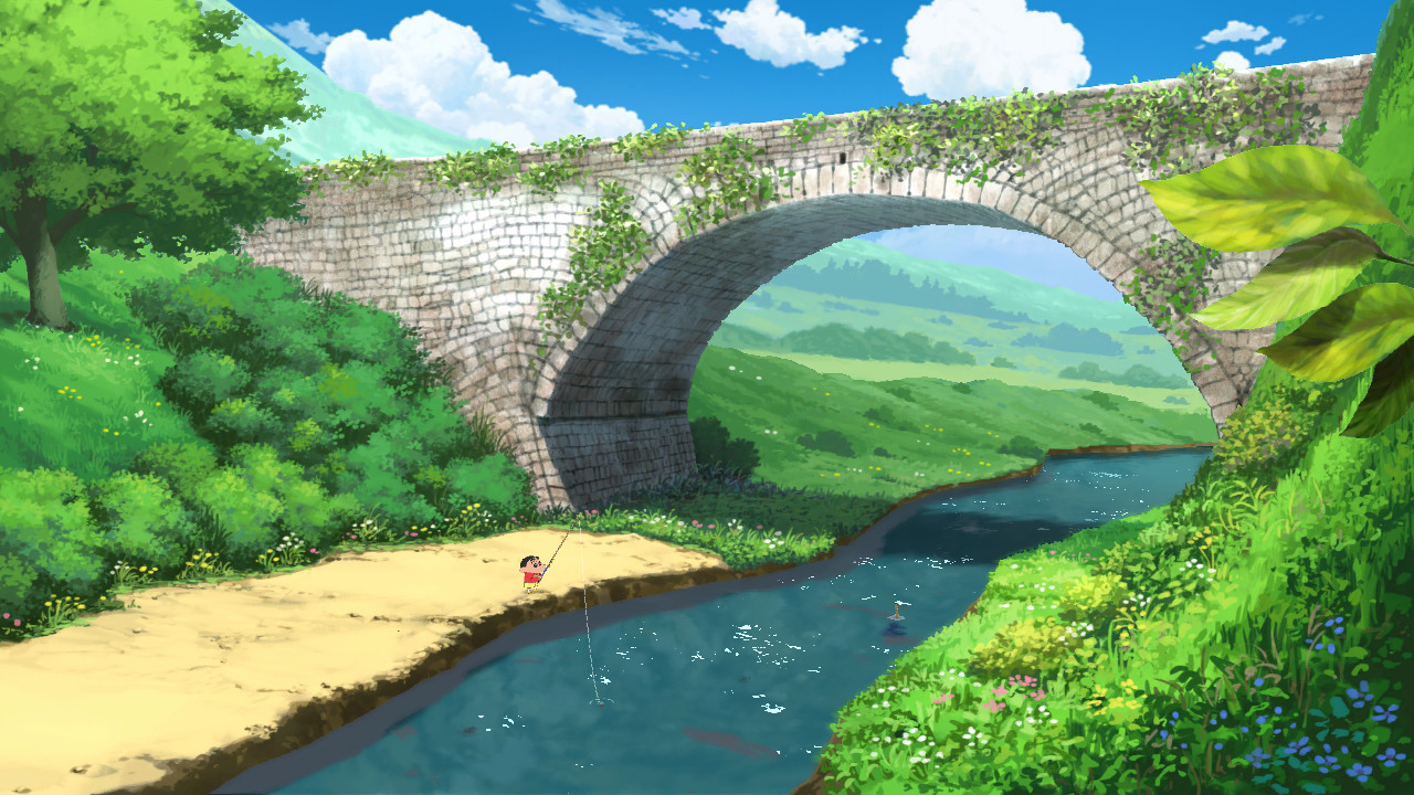 Shin Chan: Me And The Professor On Summer Vacation Wallpapers ...