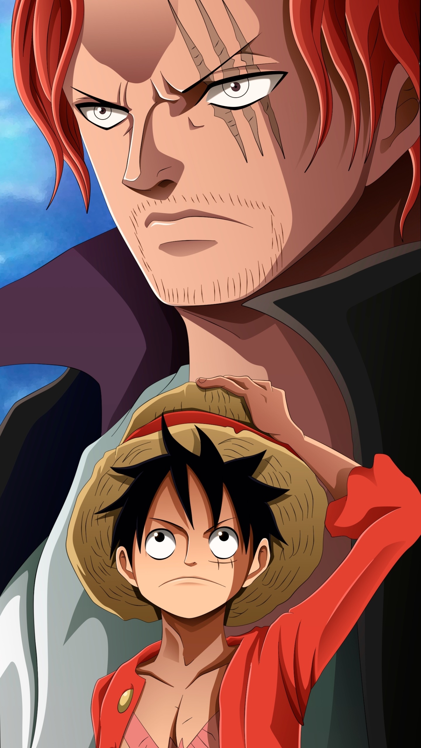Shanks Luffy Wallpapers - Wallpaper Cave