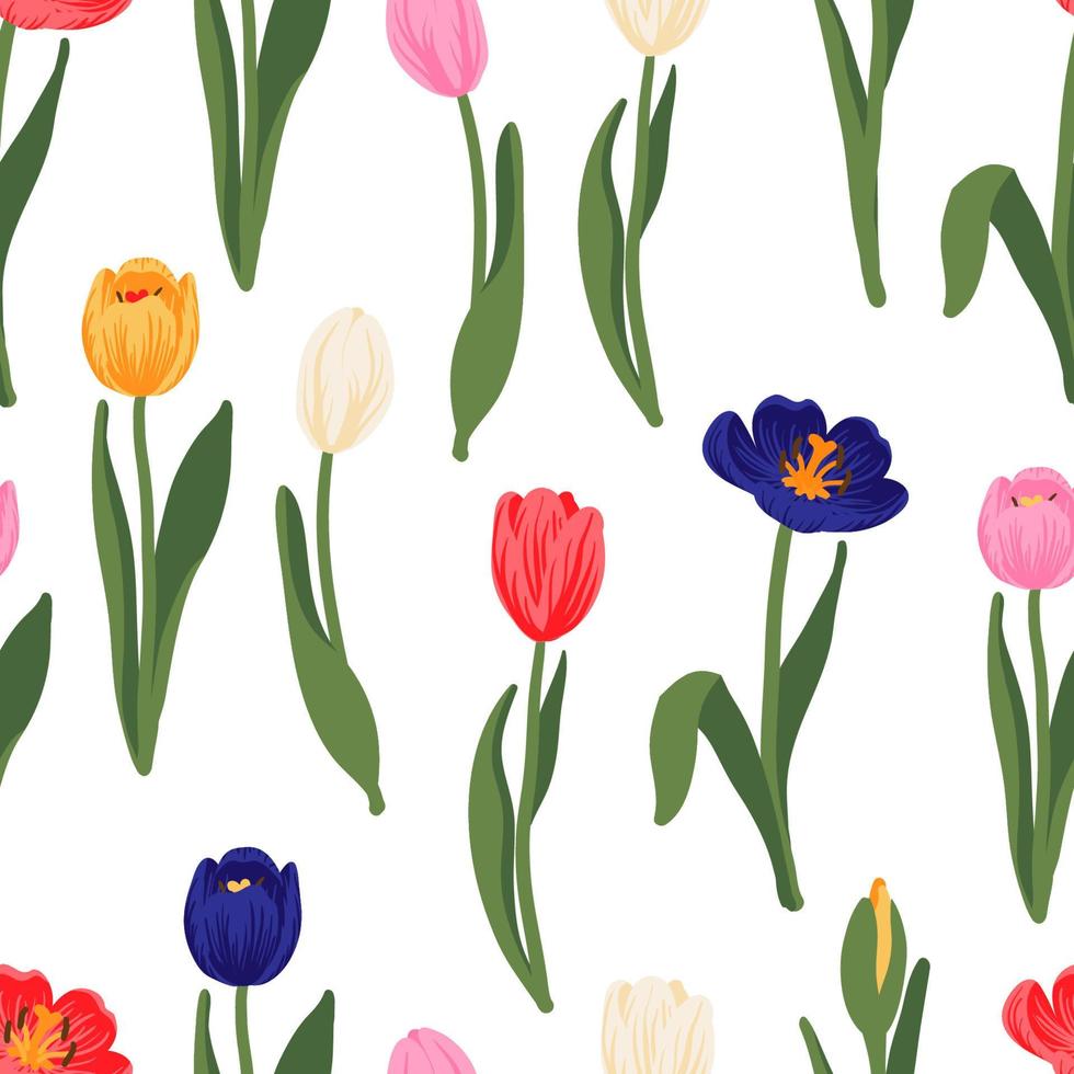 Springtime Cartoon Flowers Wallpapers - Wallpaper Cave