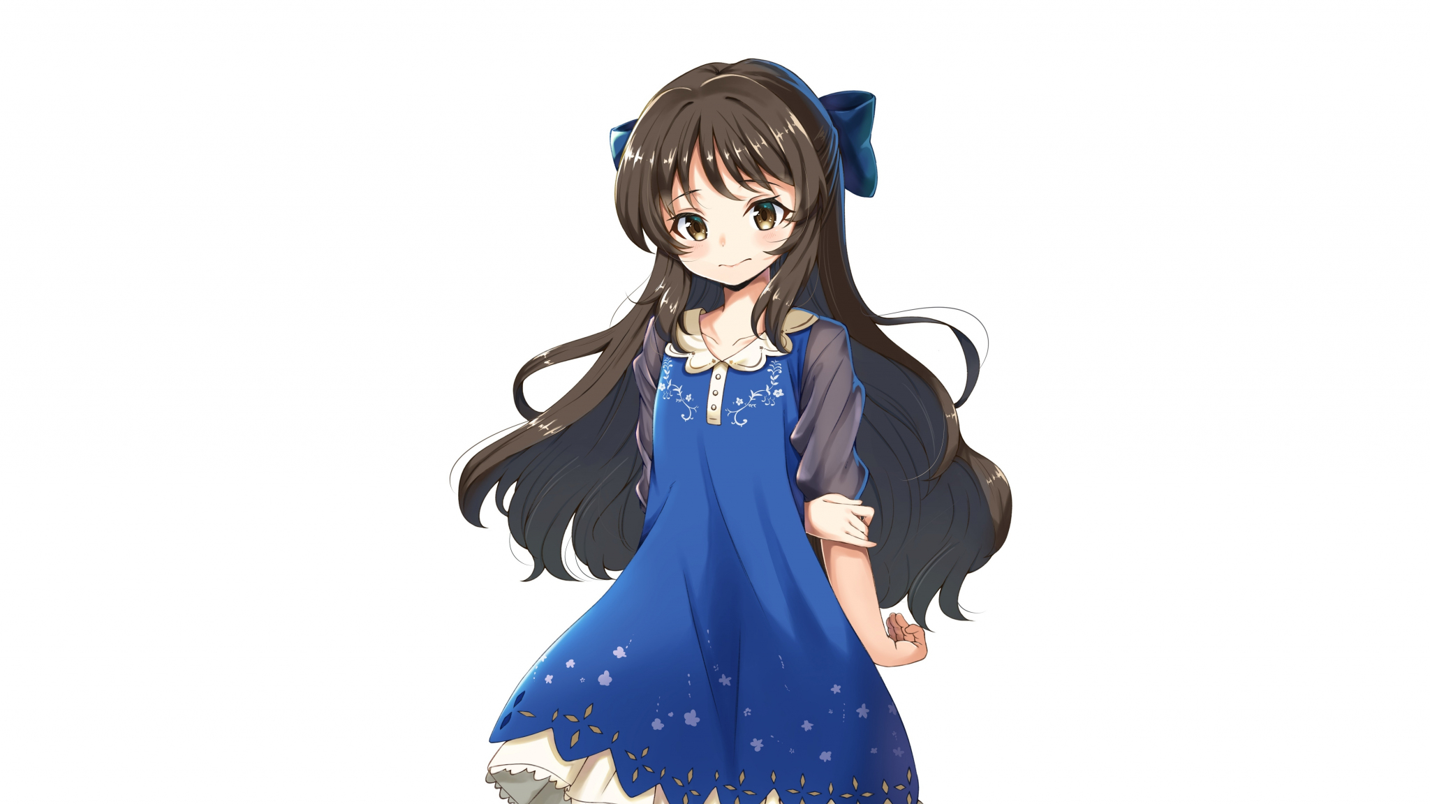 Anime Blue Colour Wallpapers - Wallpaper Cave