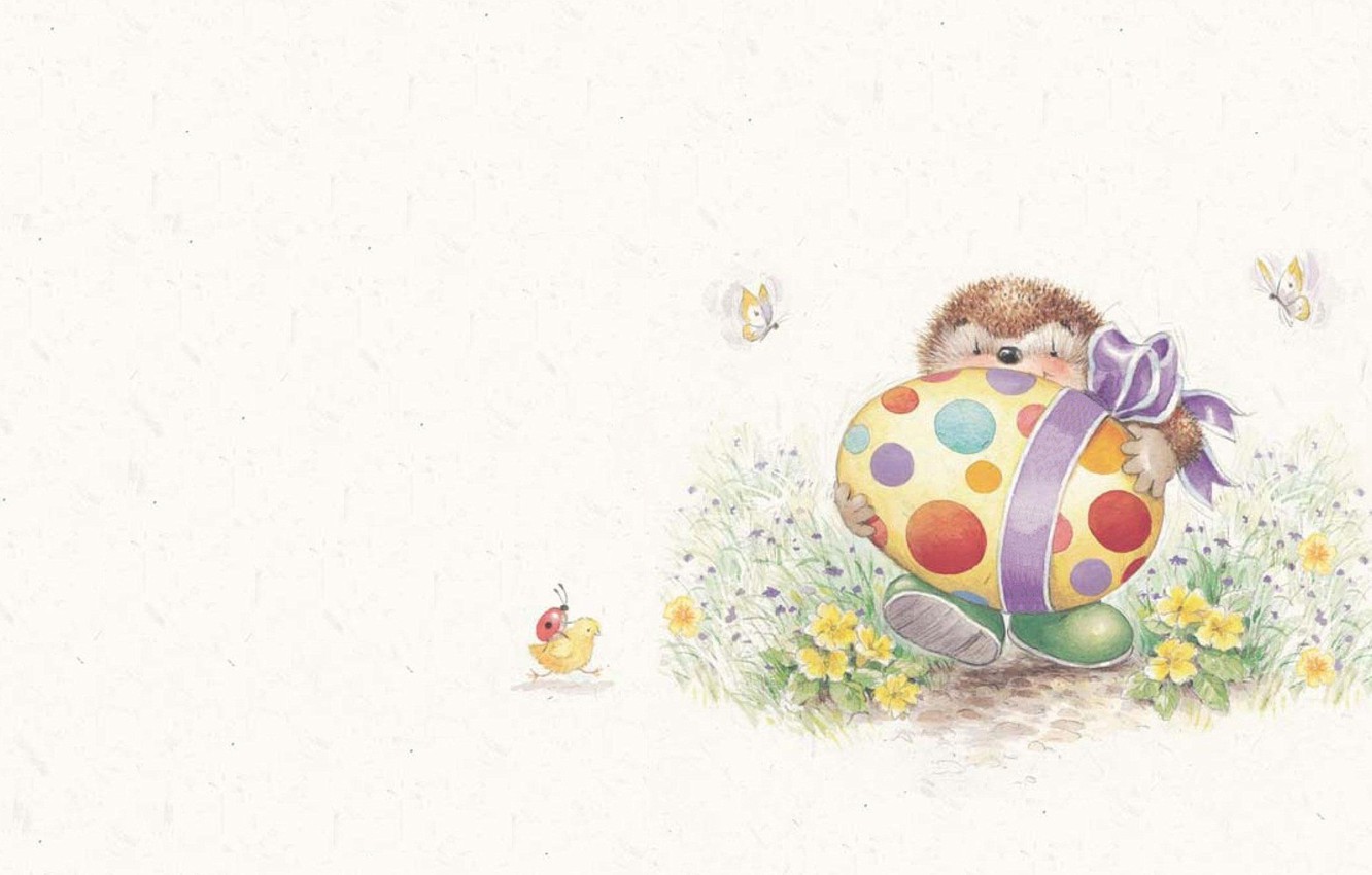 Hedgehog Easter Wallpapers - Wallpaper Cave