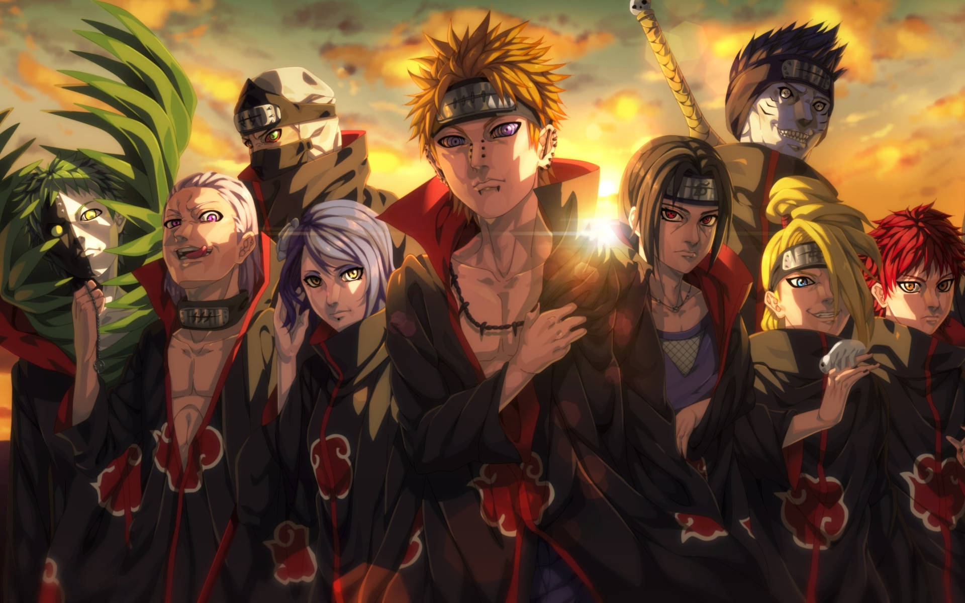 Akatsuki Team Wallpapers - Wallpaper Cave