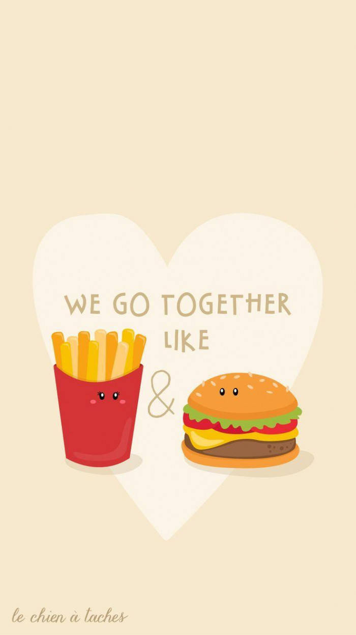 Cute Burger Wallpapers - Wallpaper Cave