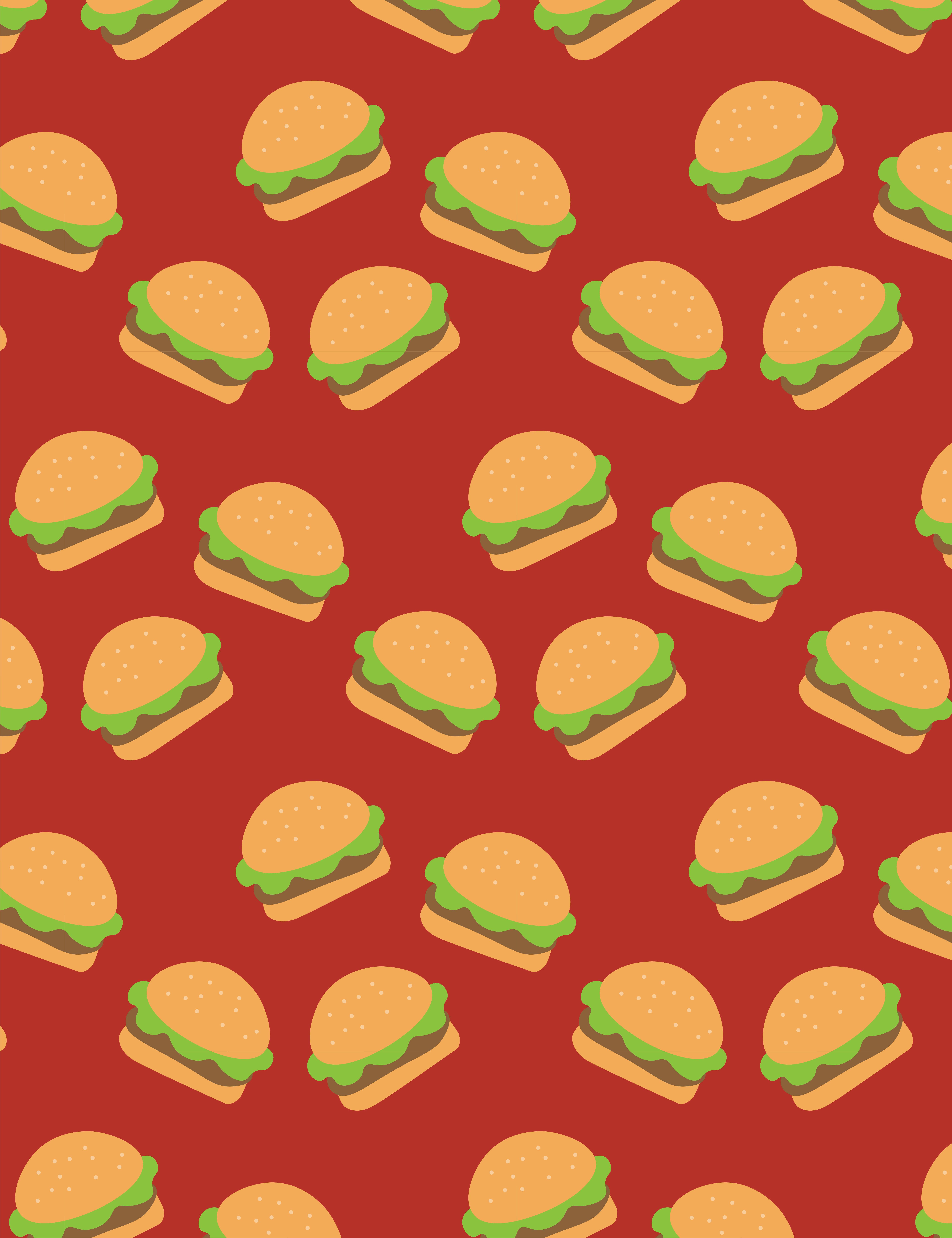 Cute Burger Wallpapers - Wallpaper Cave