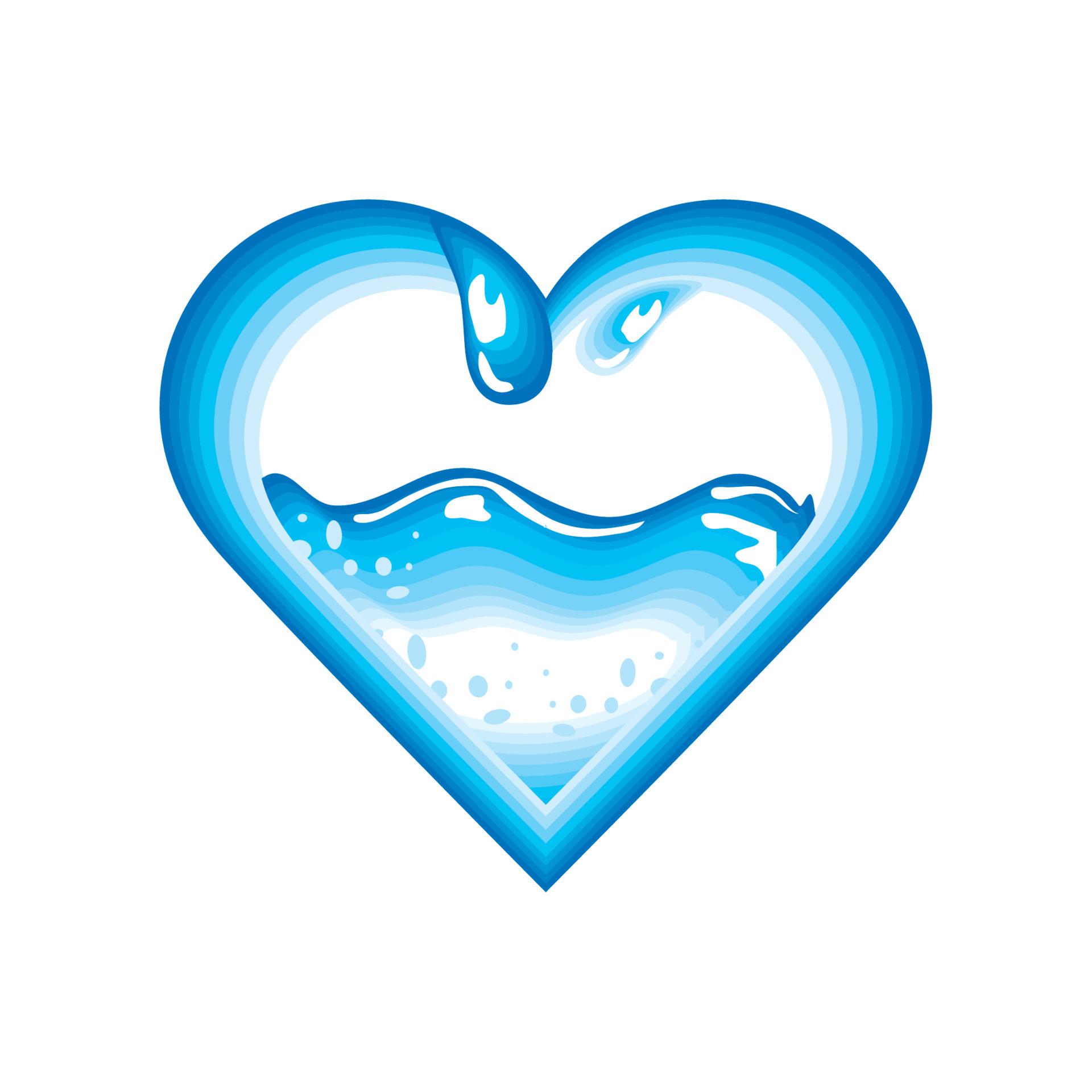 Water Heart Wallpapers - Wallpaper Cave