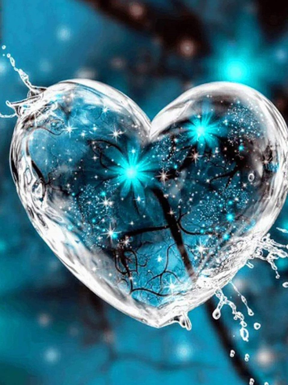 Water Heart Wallpapers - Wallpaper Cave