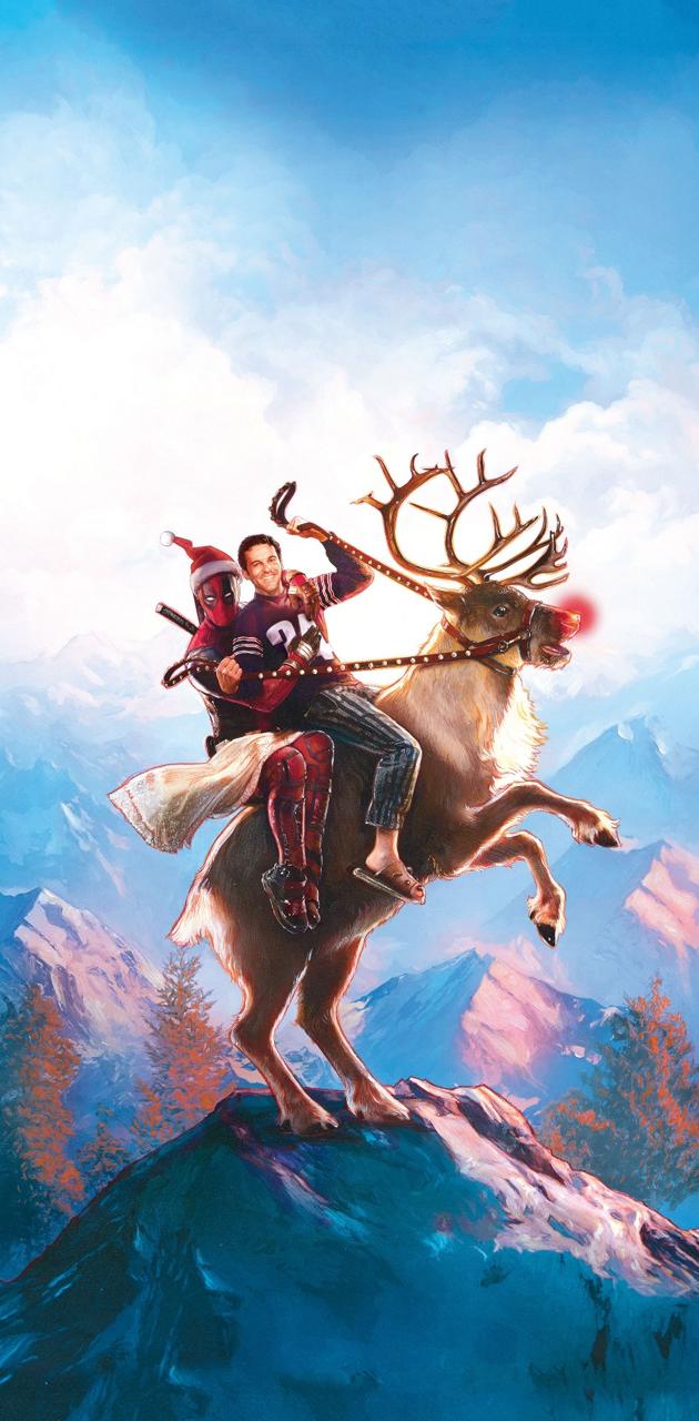 Christmas Deadpool Wallpapers - Wallpaper Cave