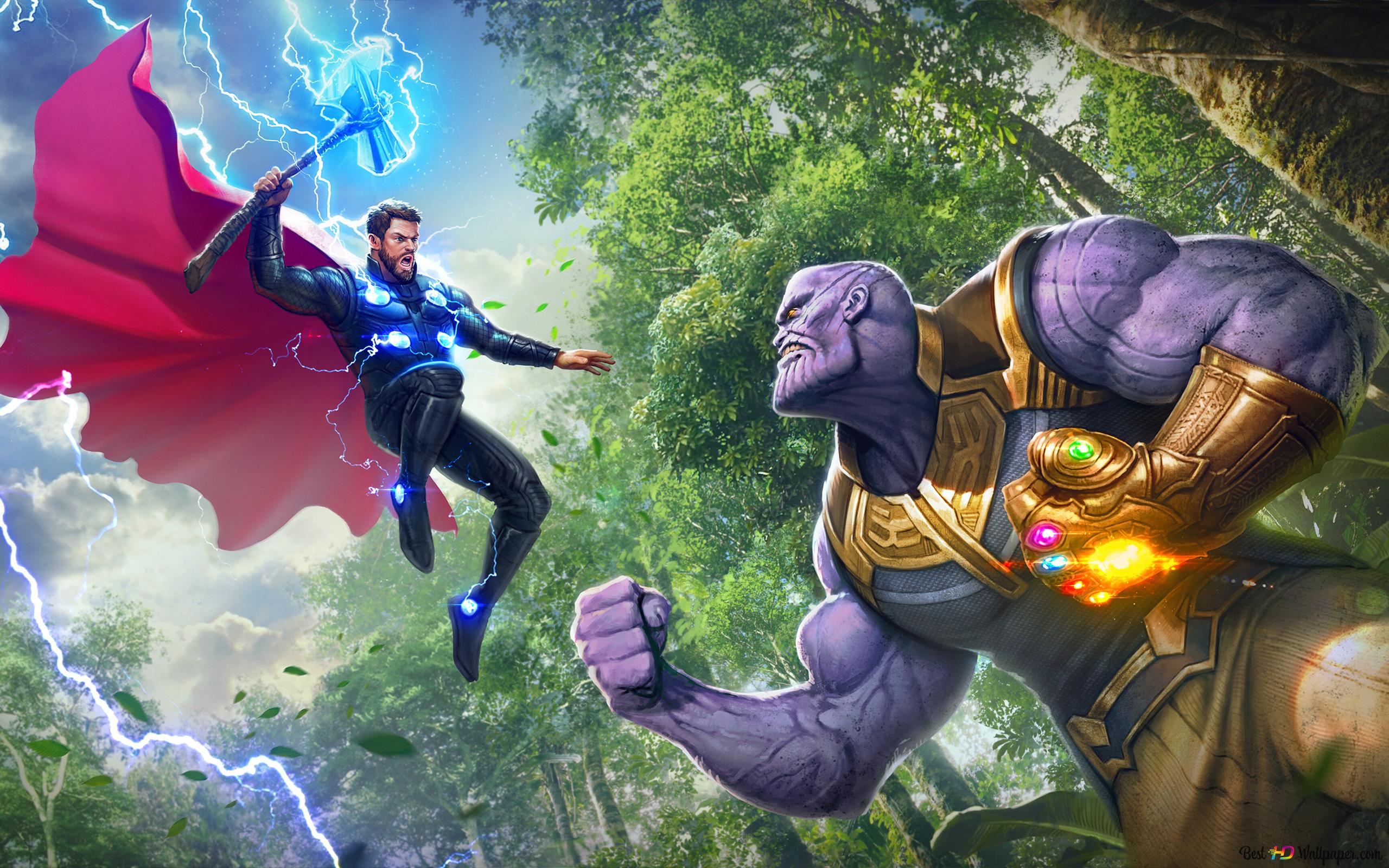 Avengers Infinity War Thor Desktop Wallpapers - Wallpaper Cave