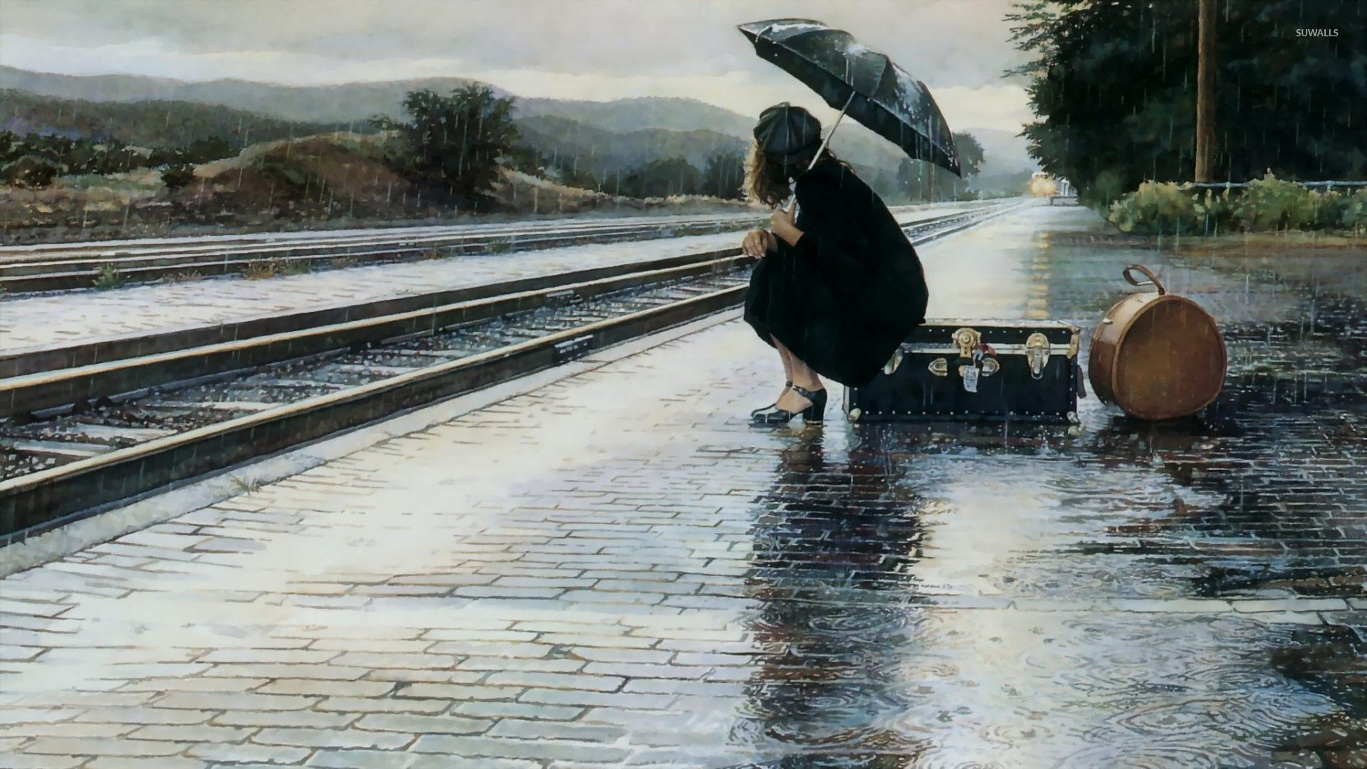 Rainy Train Wallpapers - Wallpaper Cave