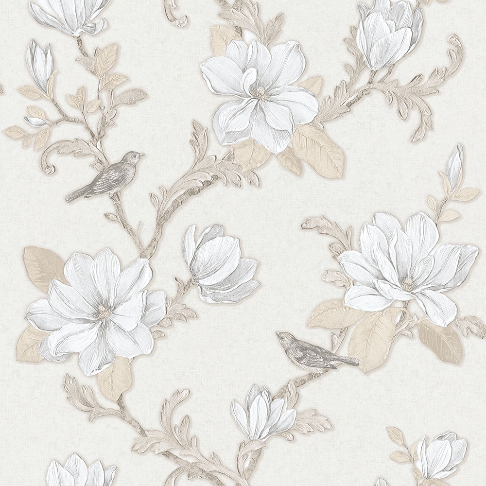 Beige Flower Wallpapers - Wallpaper Cave