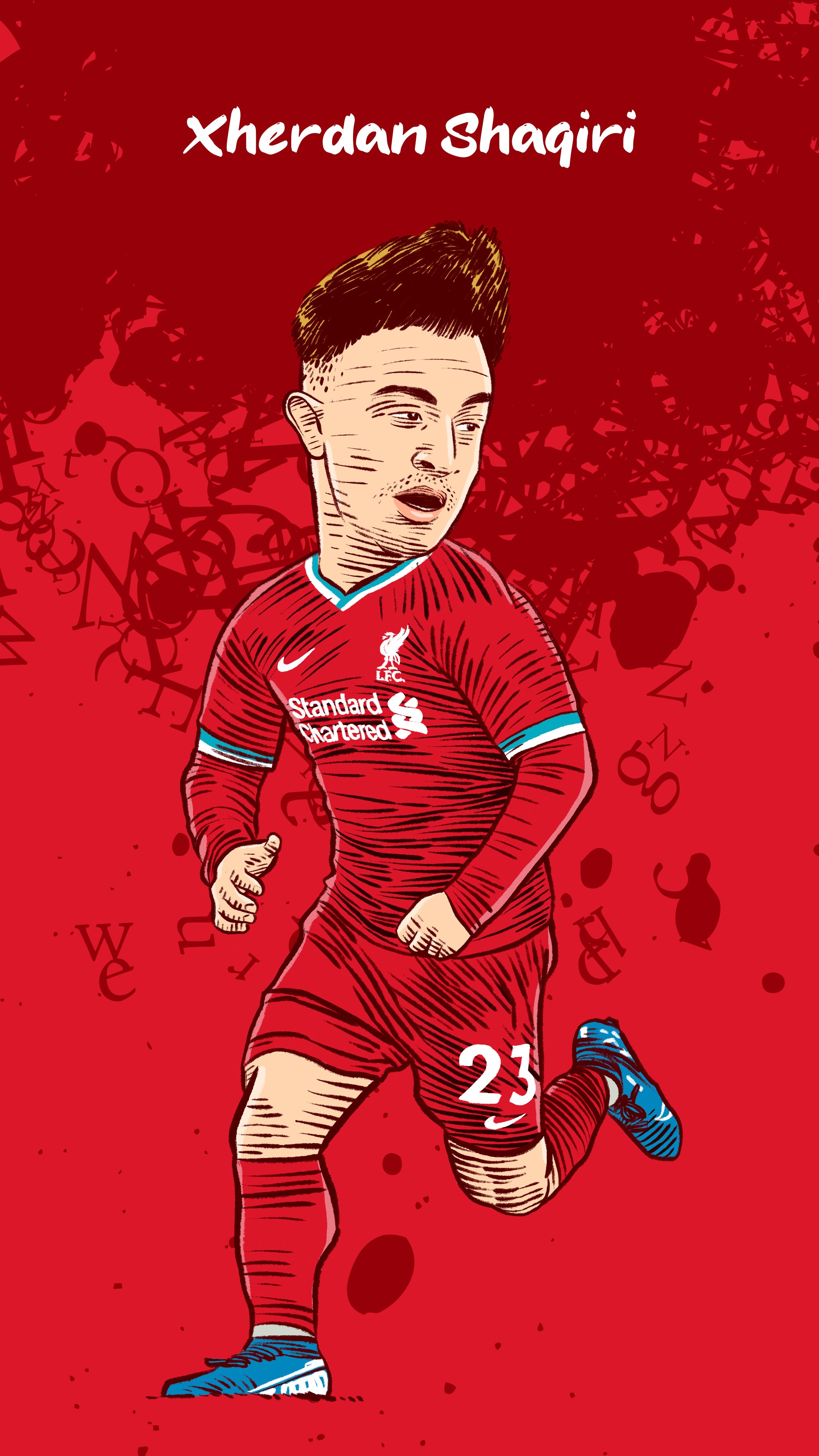 Liverpool Cartoon Wallpapers - Wallpaper Cave