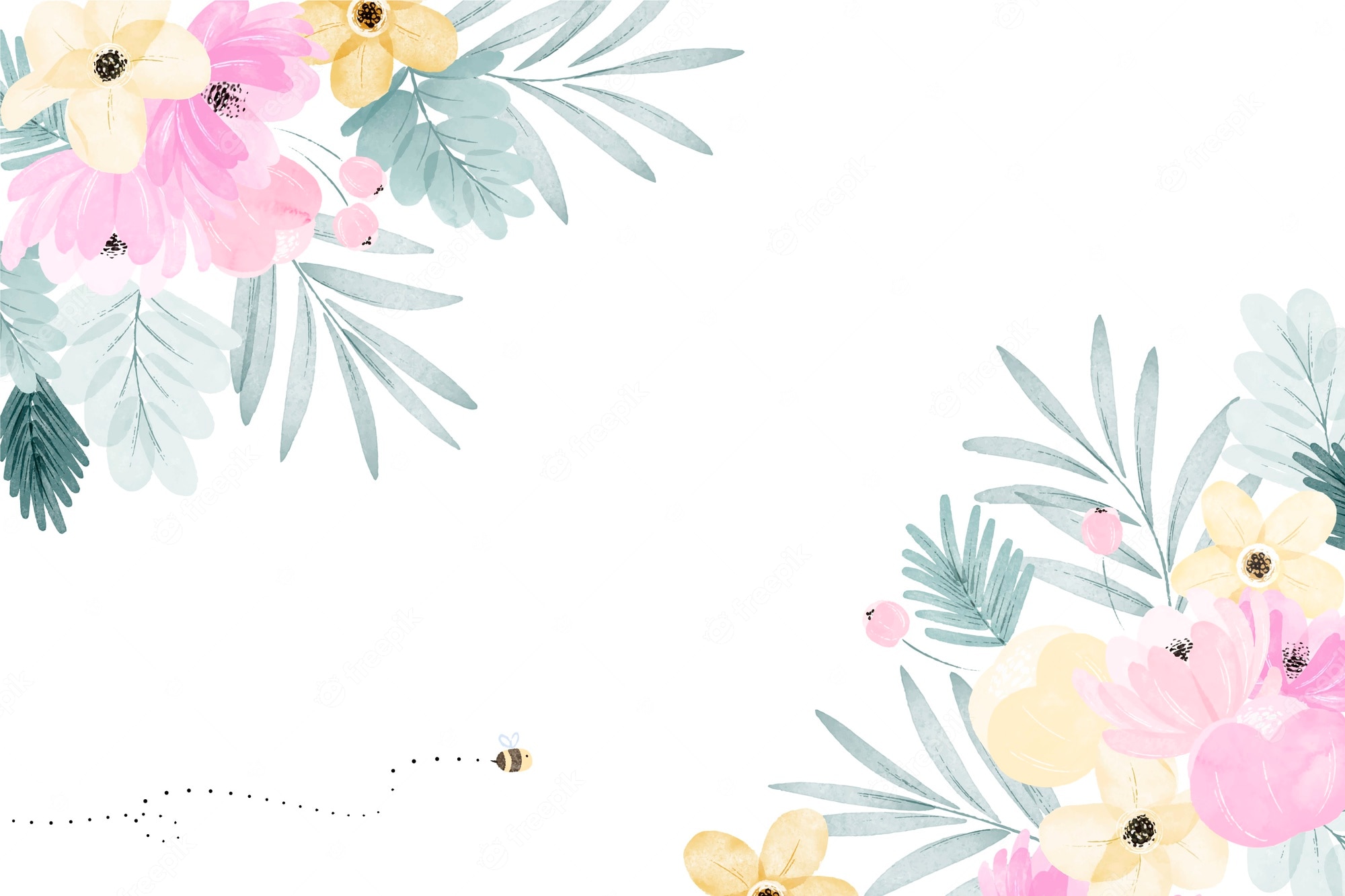 Spring Watercolor Pastel Wallpapers - Wallpaper Cave