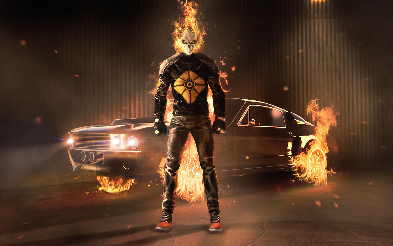 Ghost Rider Car Wallpapers - Wallpaper Cave