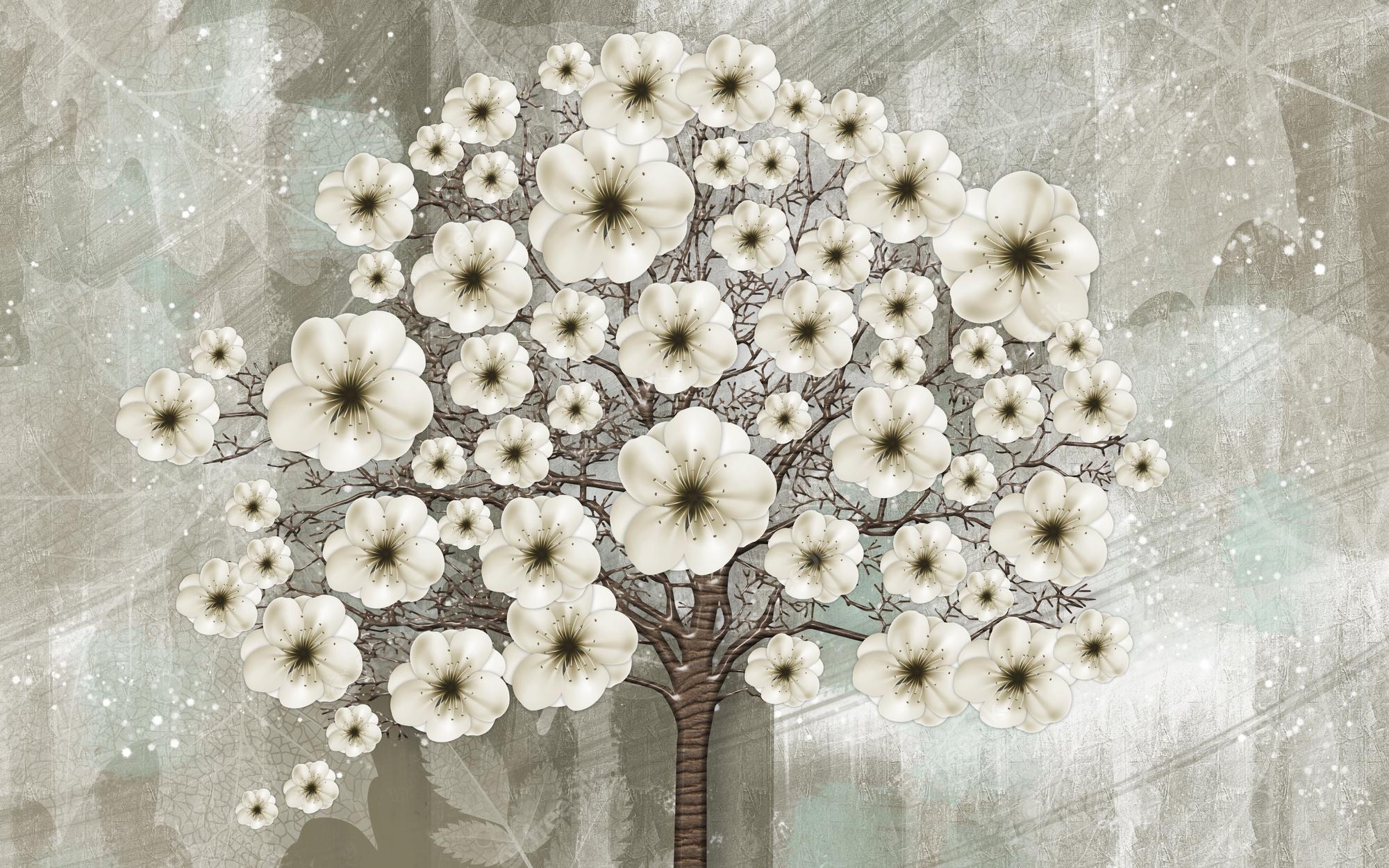 Pastel Brown And White Springtime Wallpapers - Wallpaper Cave