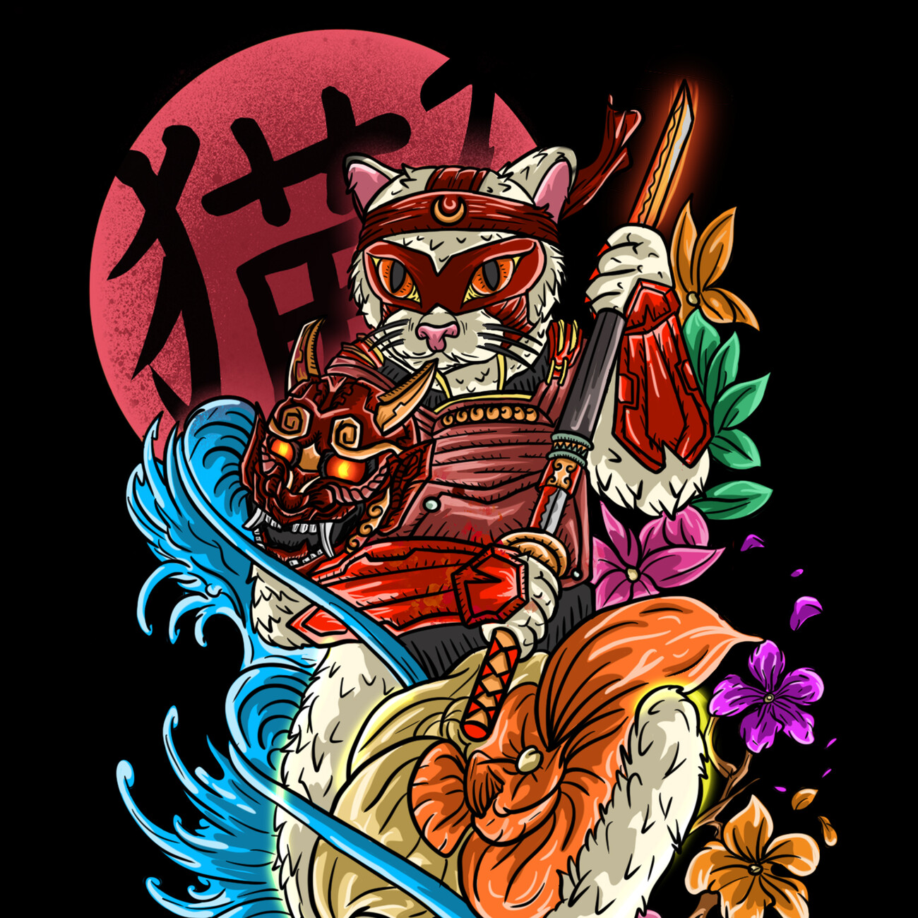 Cat Samurai Wallpapers - Wallpaper Cave