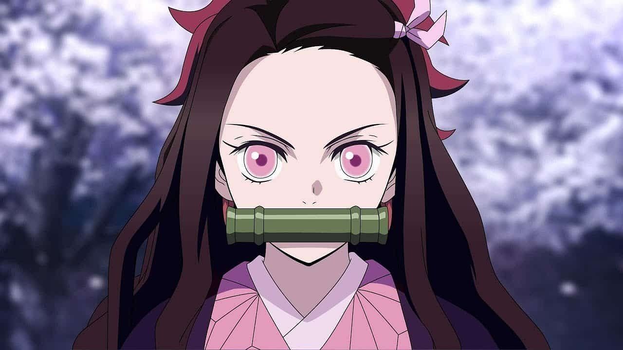 Nezuko Demon Half Human Wallpapers - Wallpaper Cave