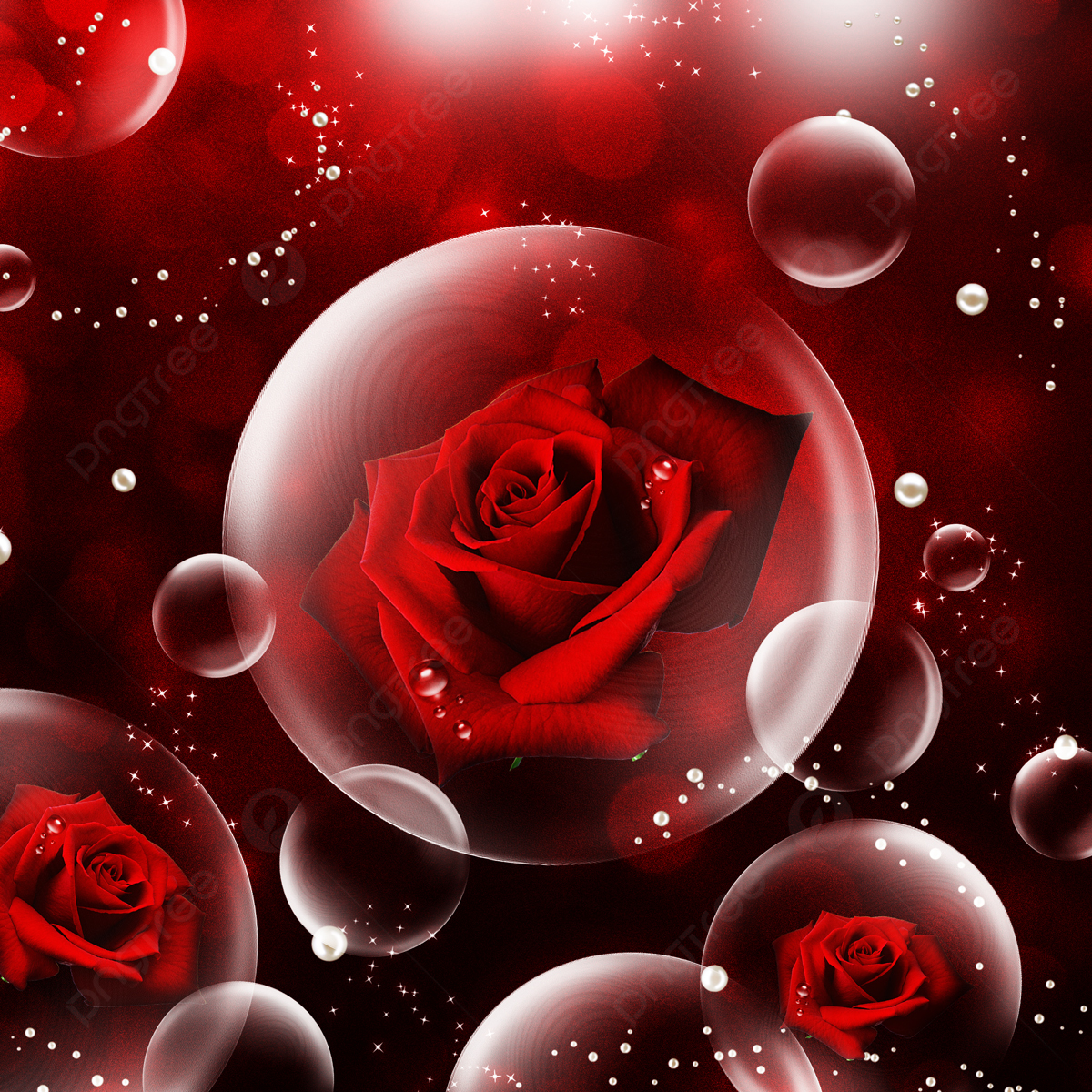 Roses And Bubbles Wallpapers - Wallpaper Cave