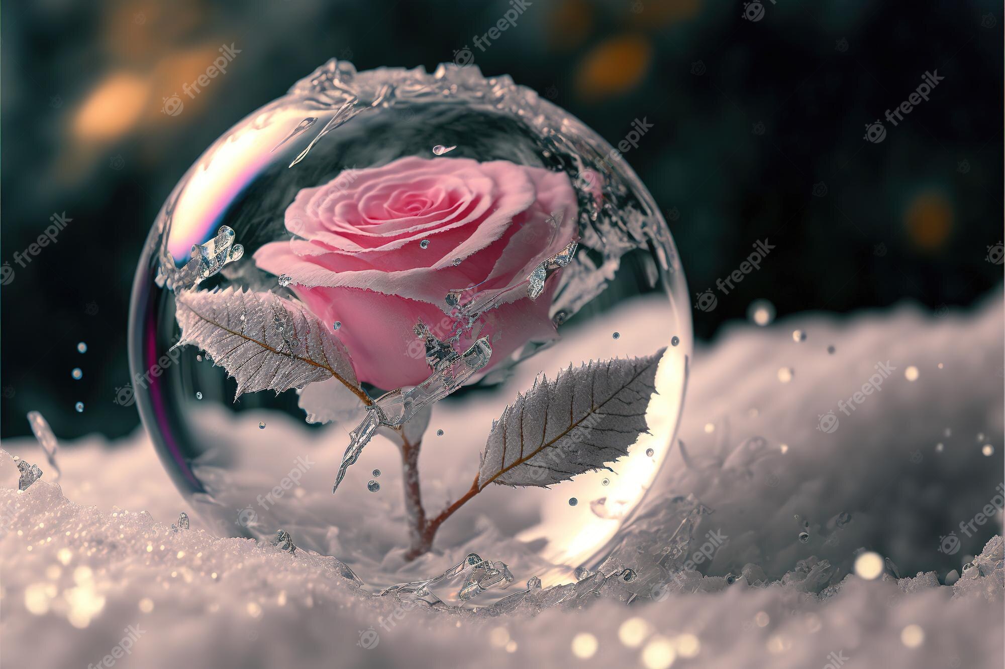 Pink Winter Roses Wallpapers - Wallpaper Cave