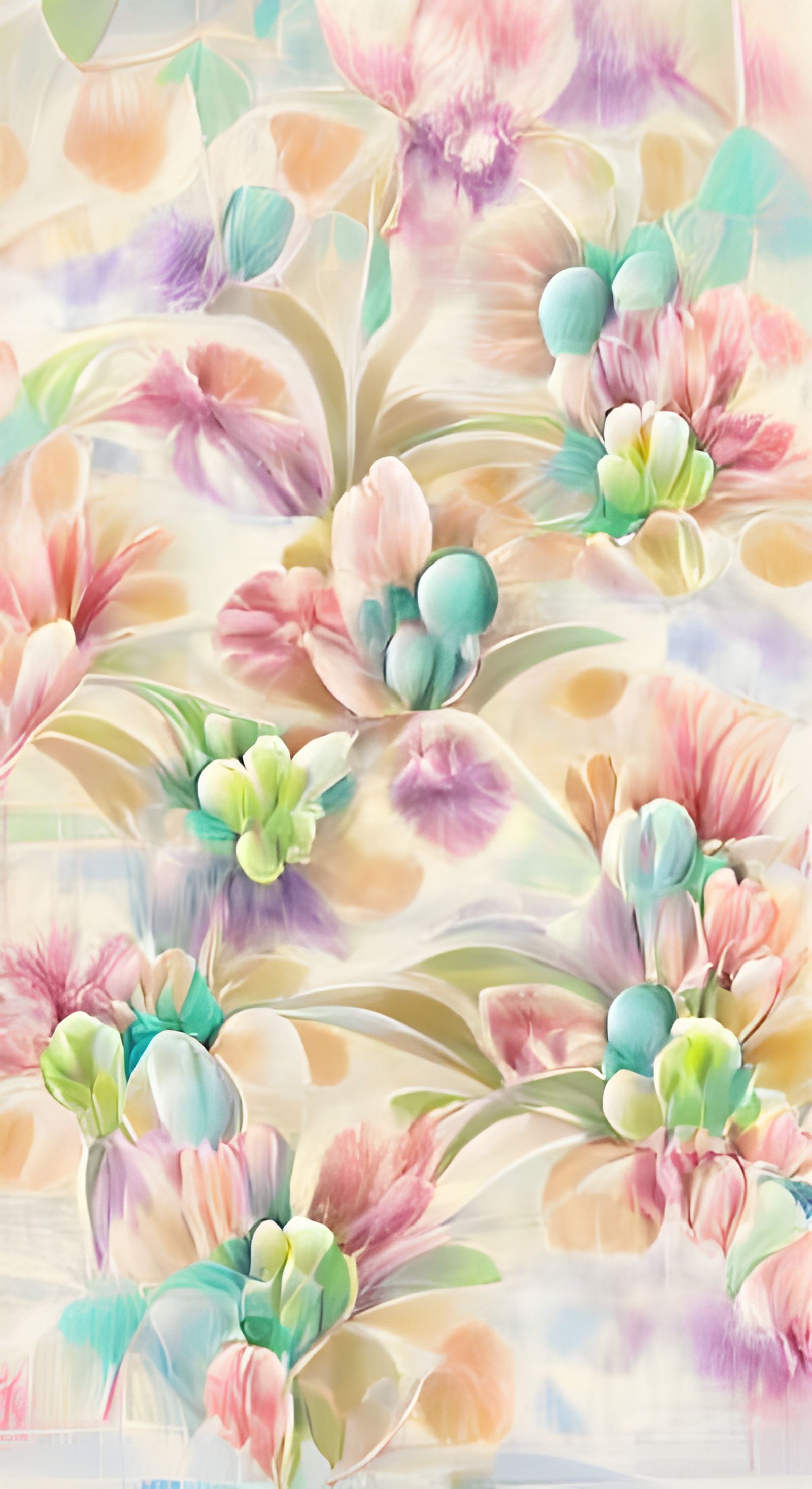 Pastel Spring Pattern Wallpapers - Wallpaper Cave