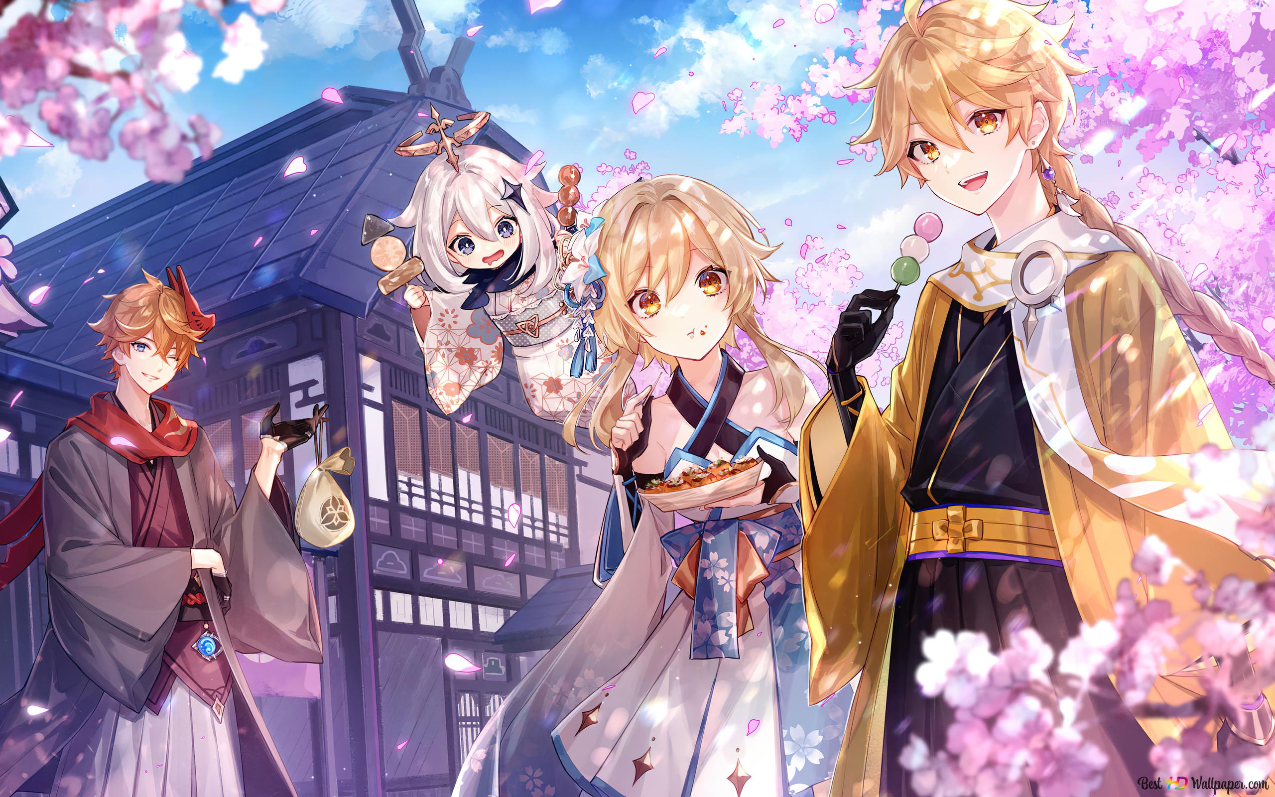 Manga Spring Wallpapers - Wallpaper Cave