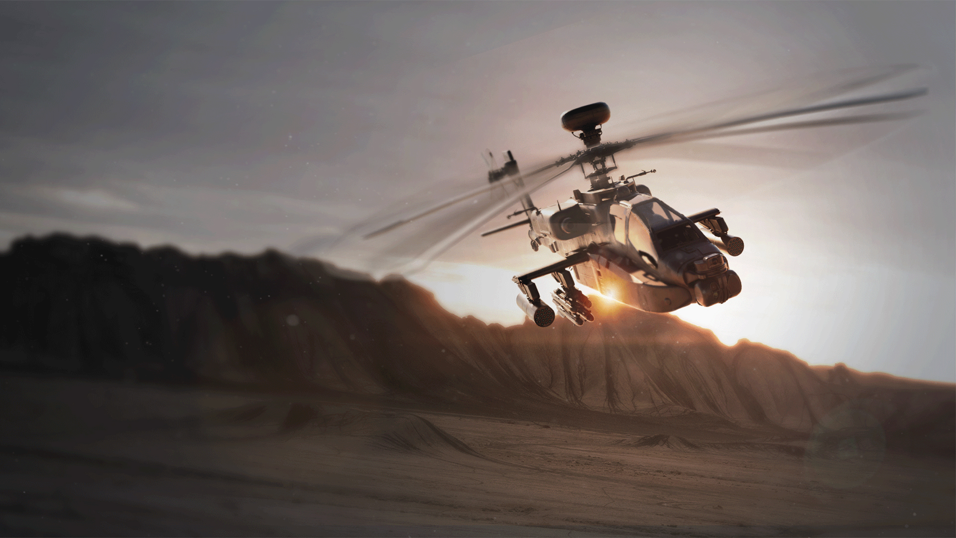 Call Of Duty Modern Warfare II Apache Helicopter Wallpapers - Wallpaper ...