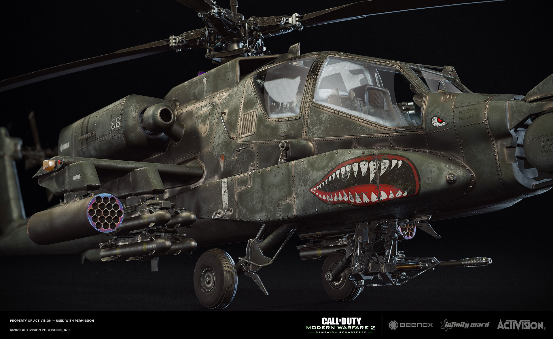 Call Of Duty Modern Warfare II Apache Helicopter Wallpapers - Wallpaper ...