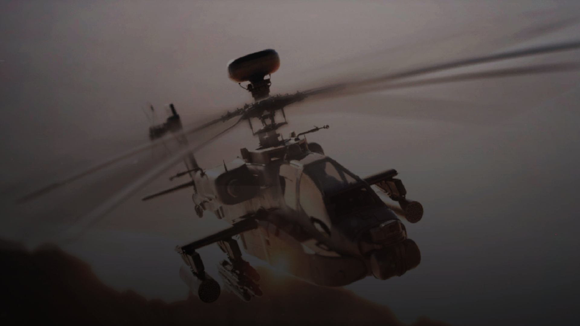 Call Of Duty Modern Warfare II Apache Helicopter Wallpapers - Wallpaper ...