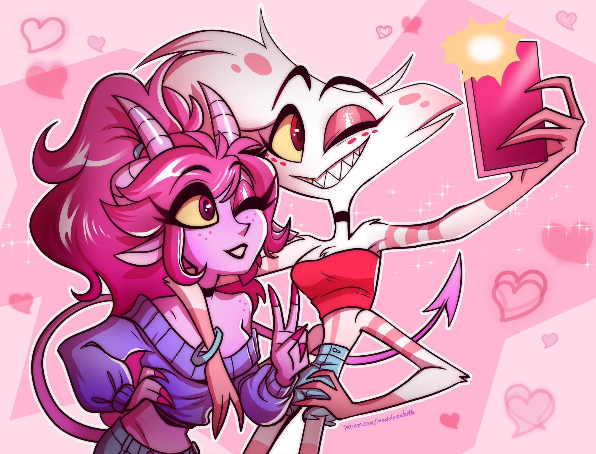 Angel Dust And Valentino Wallpapers - Wallpaper Cave