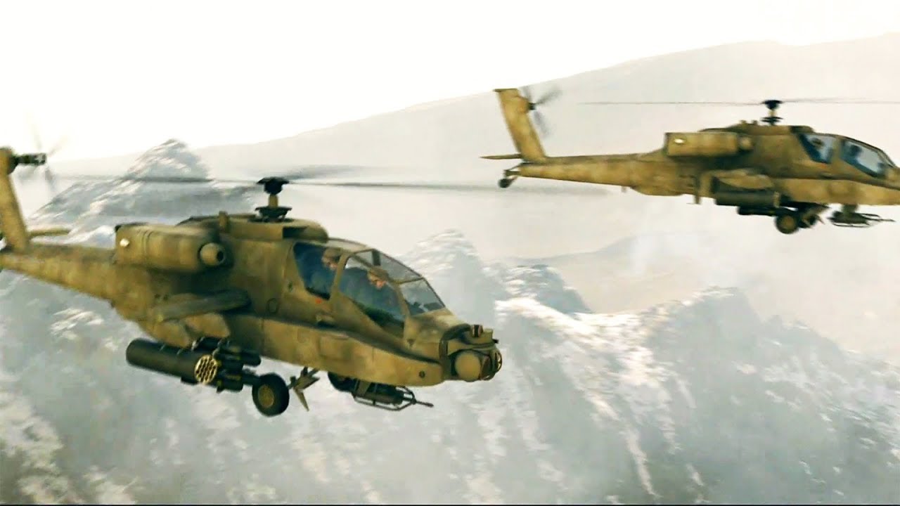 Call Of Duty Modern Warfare II Apache Helicopter Wallpapers - Wallpaper ...