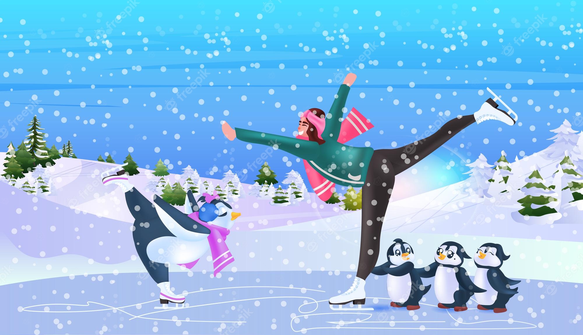 Penguin Winter Ice Wallpapers - Wallpaper Cave