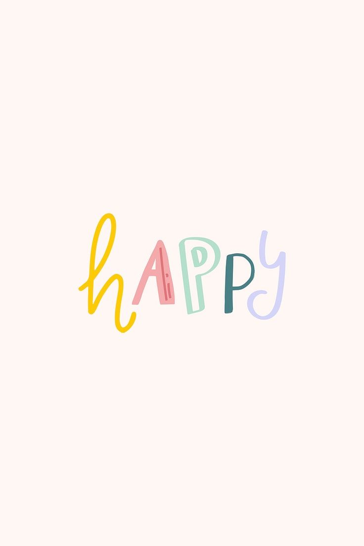 Happy Words Wallpapers - Wallpaper Cave