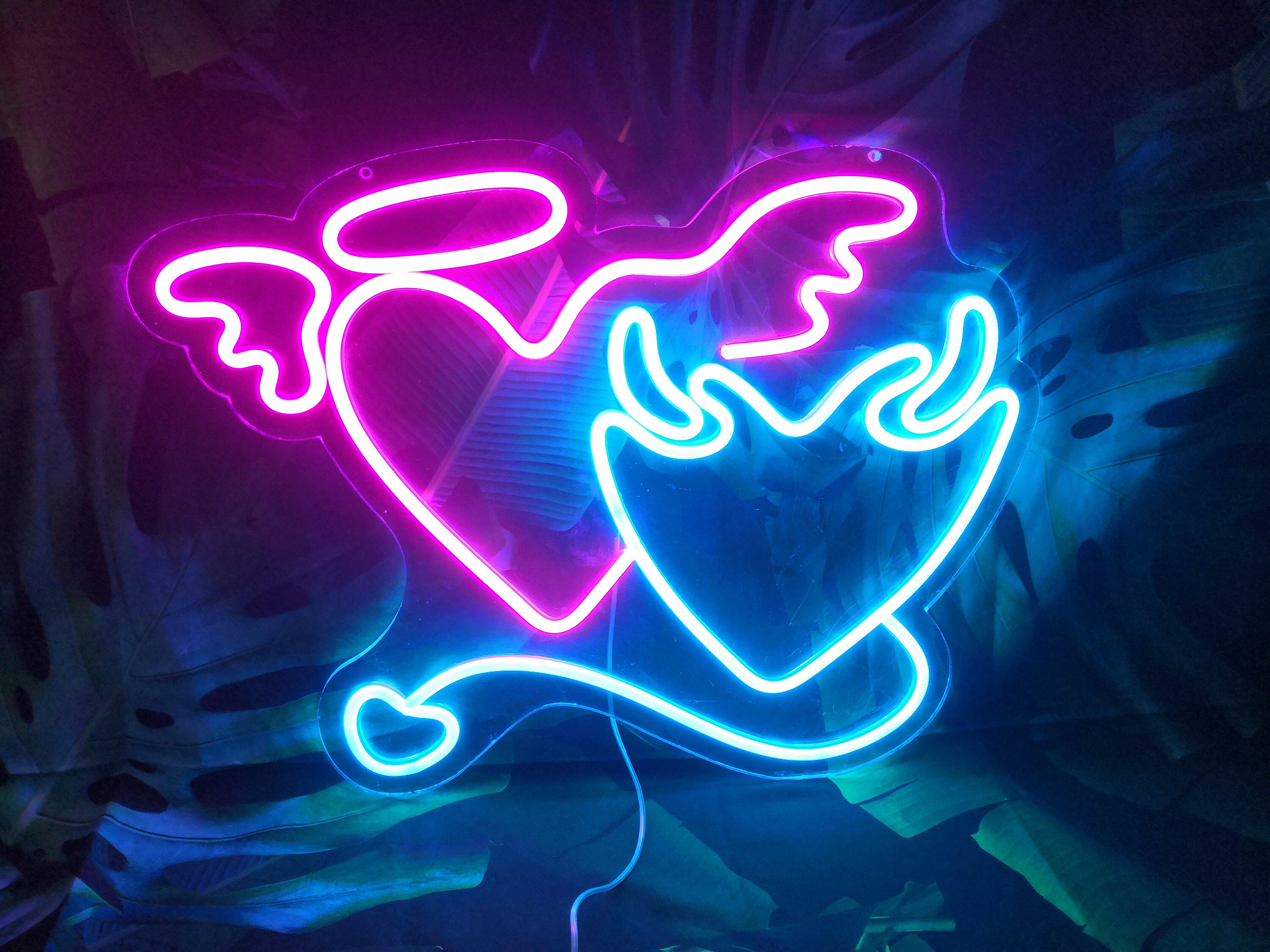 Neon Angel Wallpapers - Wallpaper Cave